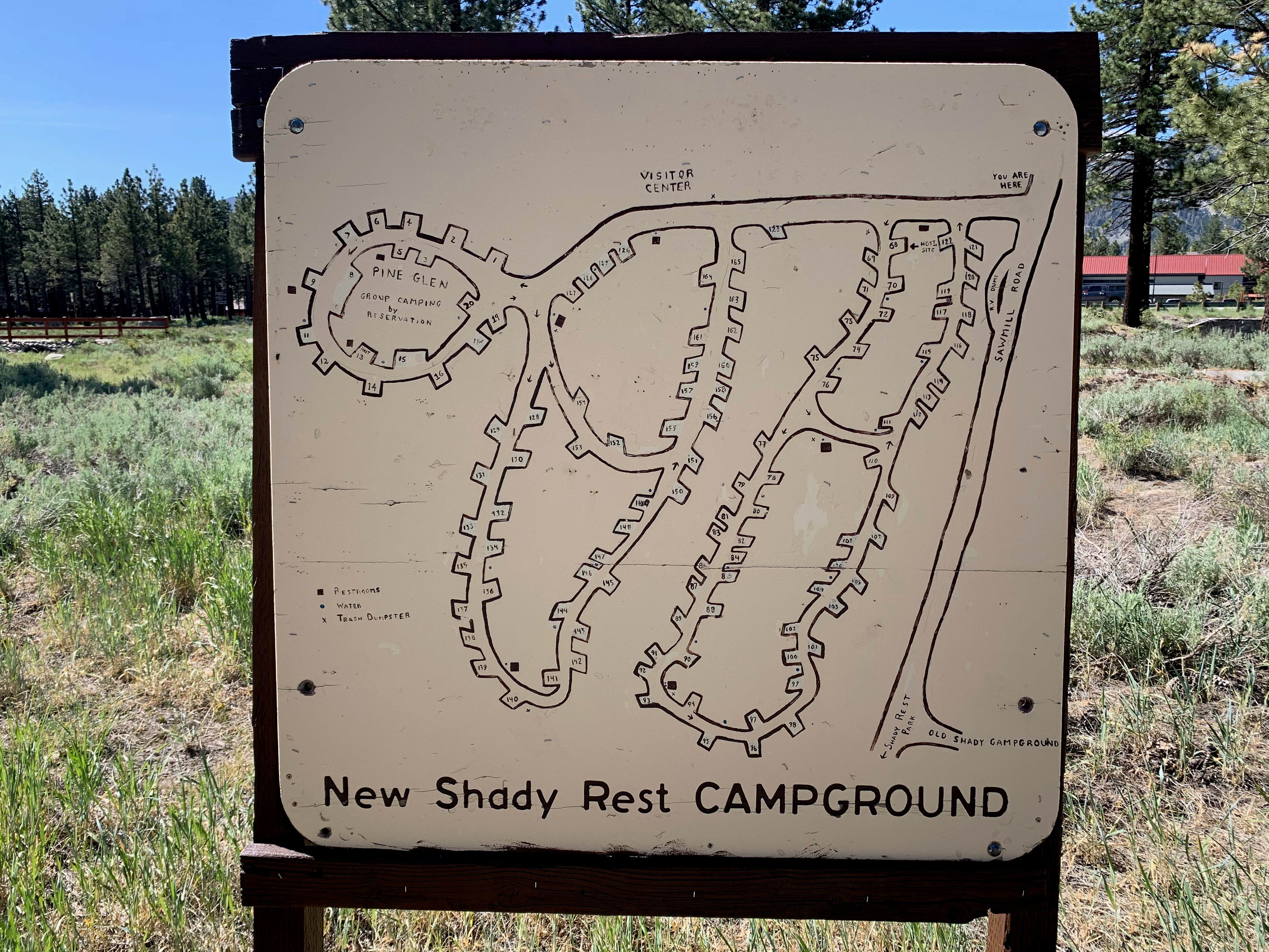 New Shady Rest Campground | Mammoth Lakes, CA