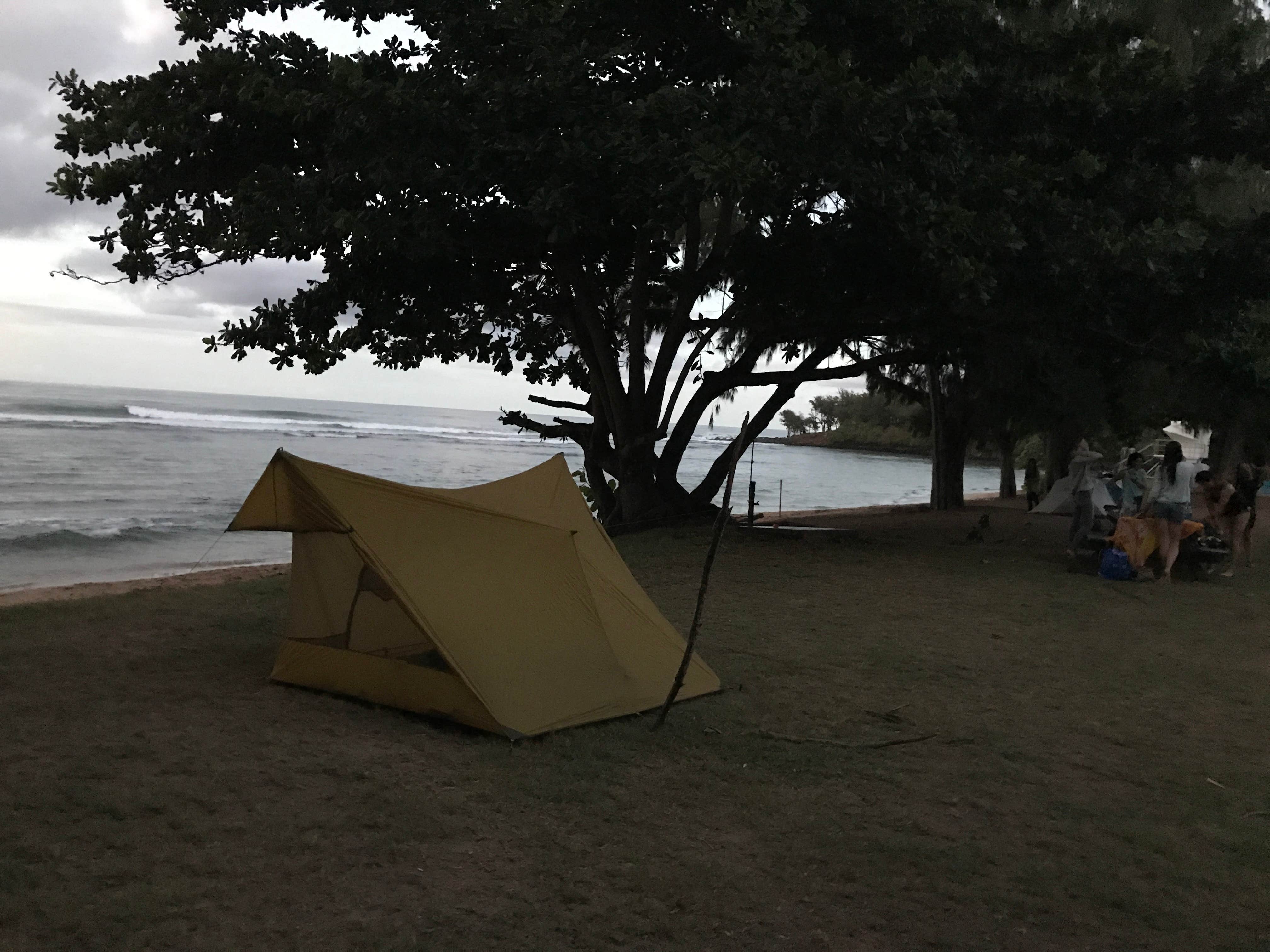 Anahola Beach Park Camping