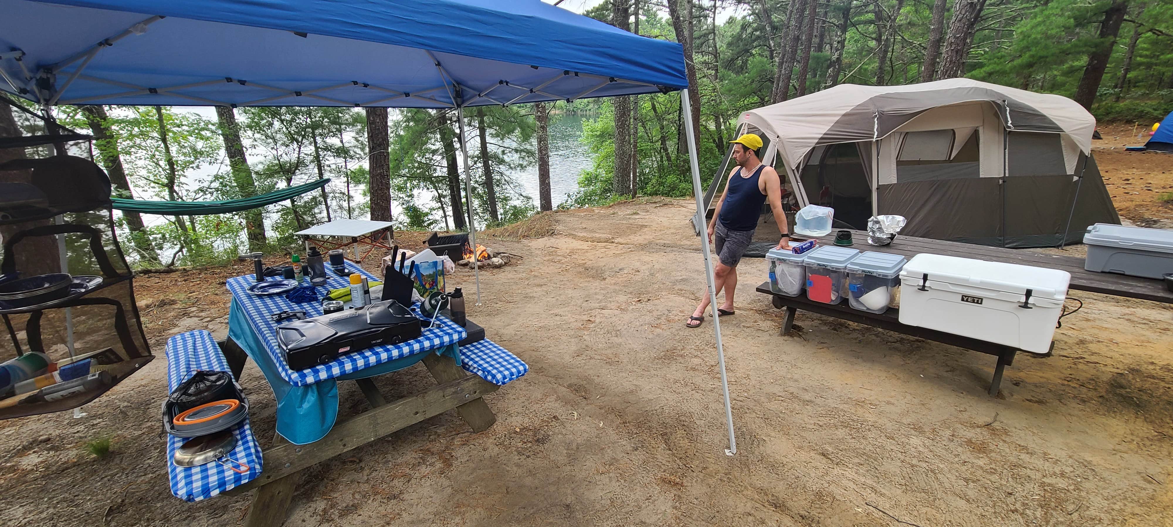 Curlew Pond Campground — Myles Standish State Forest | South Carver, MA