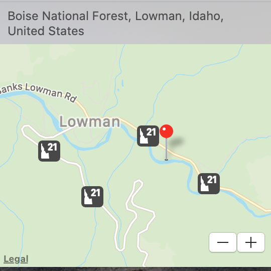 Mountain View Camping | Lowman, Idaho