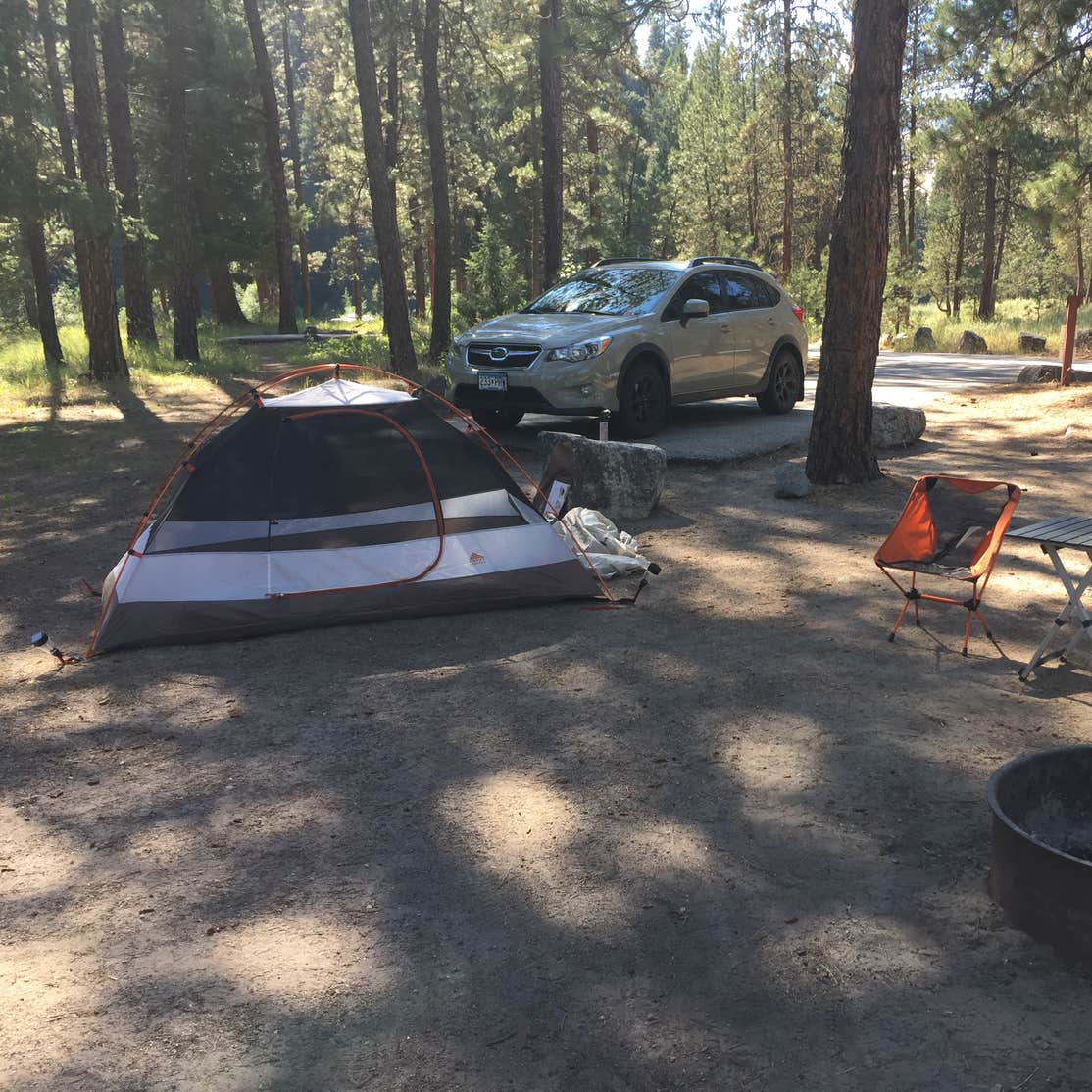 Mountain View Camping | Lowman, Idaho