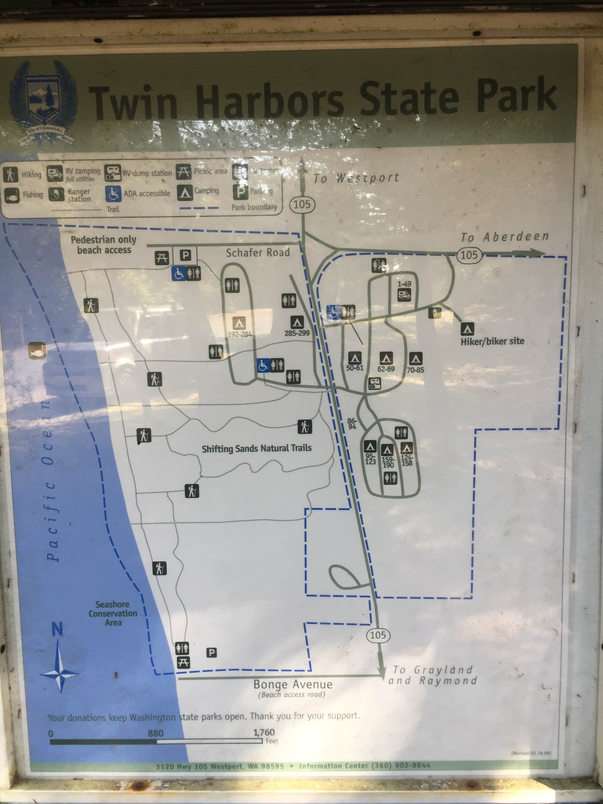Twin Harbors State Park Campground | Westport, Washington