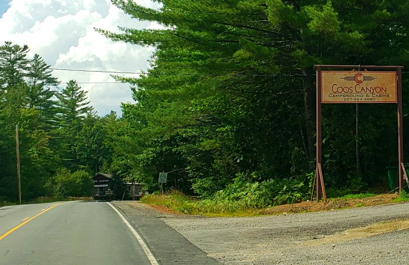 Coos Canyon Campground and Cabins | Byron, Maine