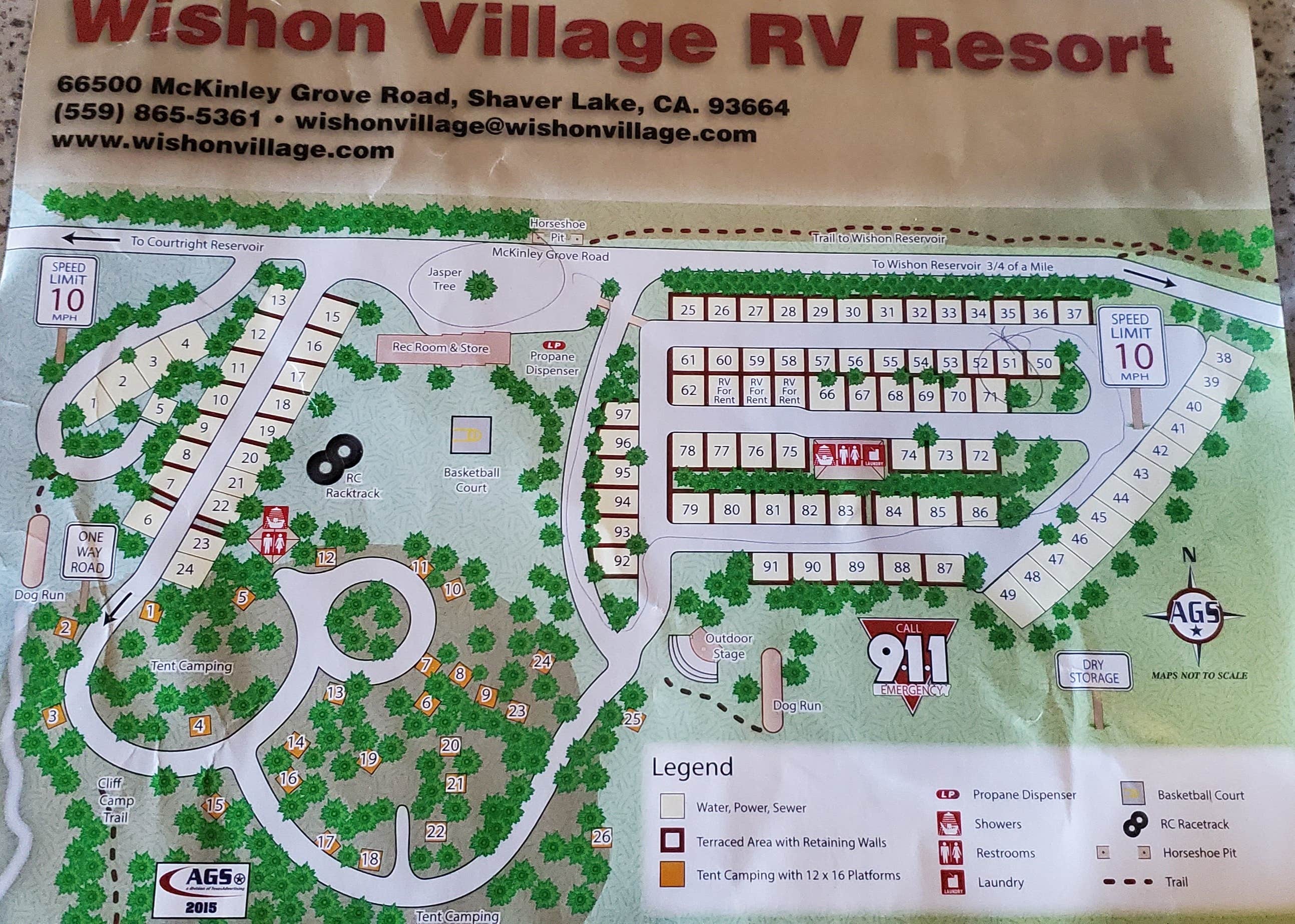 Wishon Village RV Resort | Shaver Lake, CA