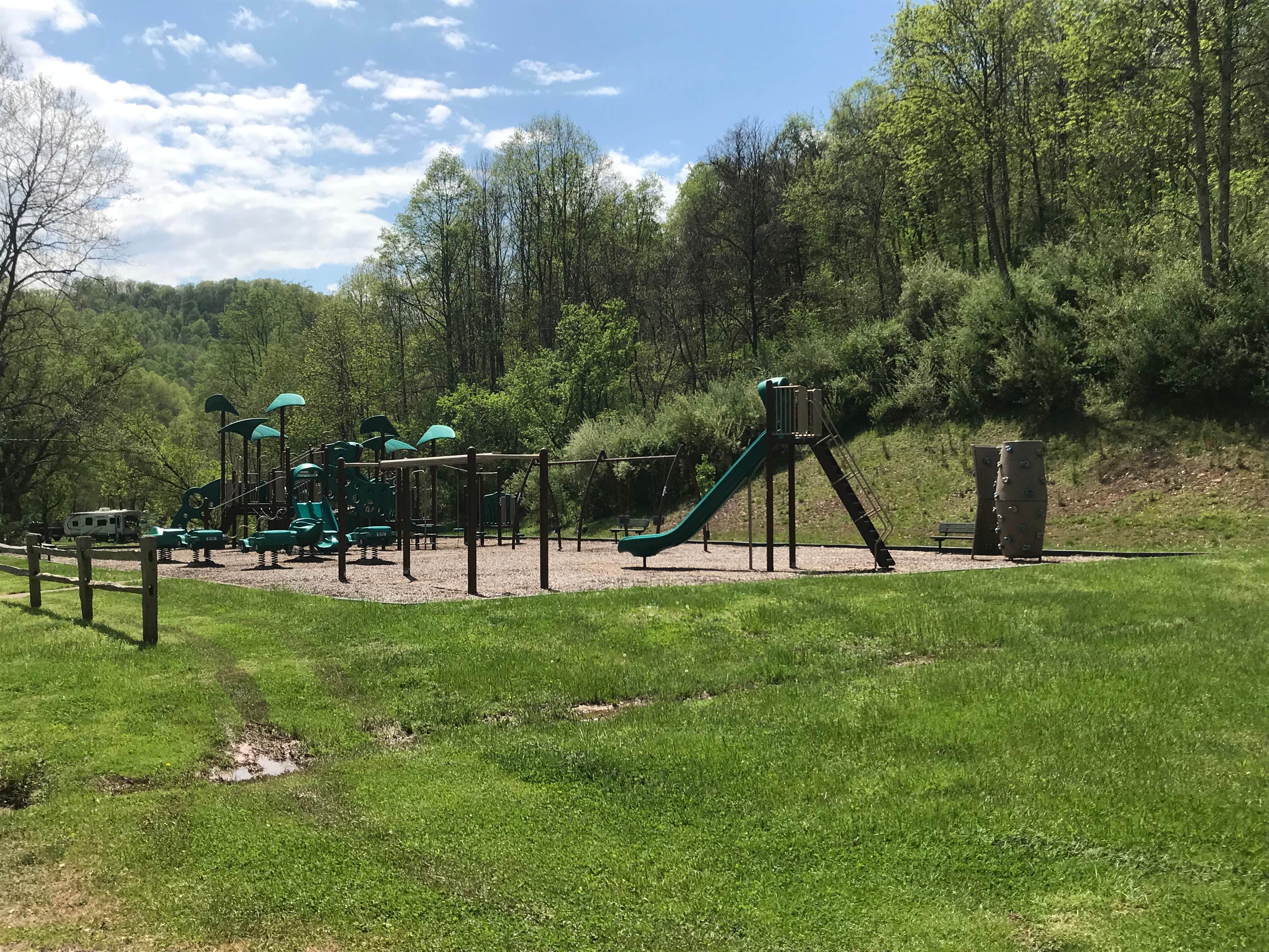 Riffle Run Campground — Burnsville Lake Wildlife Management Area ...