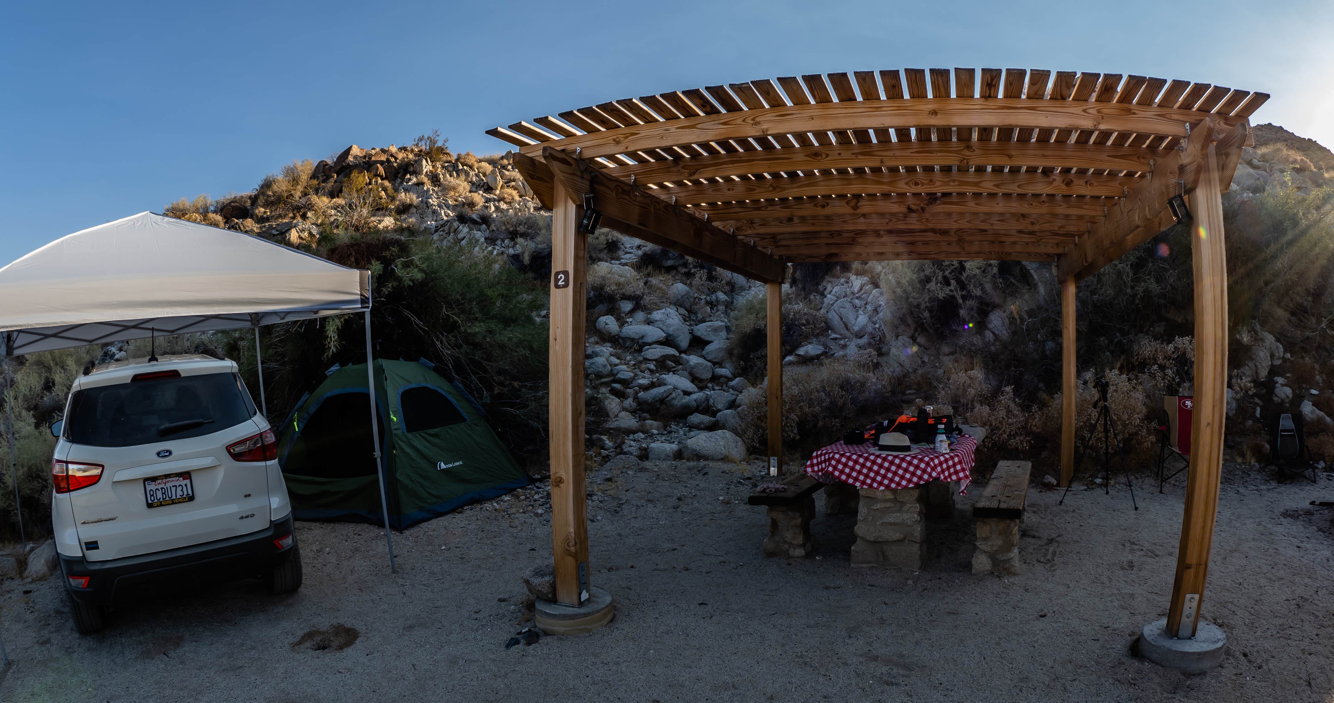 Bow Willow Primitive Campground — Anza-Borrego Desert State Park ...