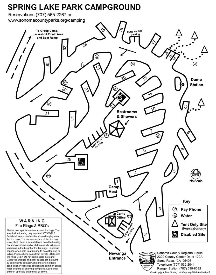 Spring Lake Regional Park Camping | Santa Rosa, CA