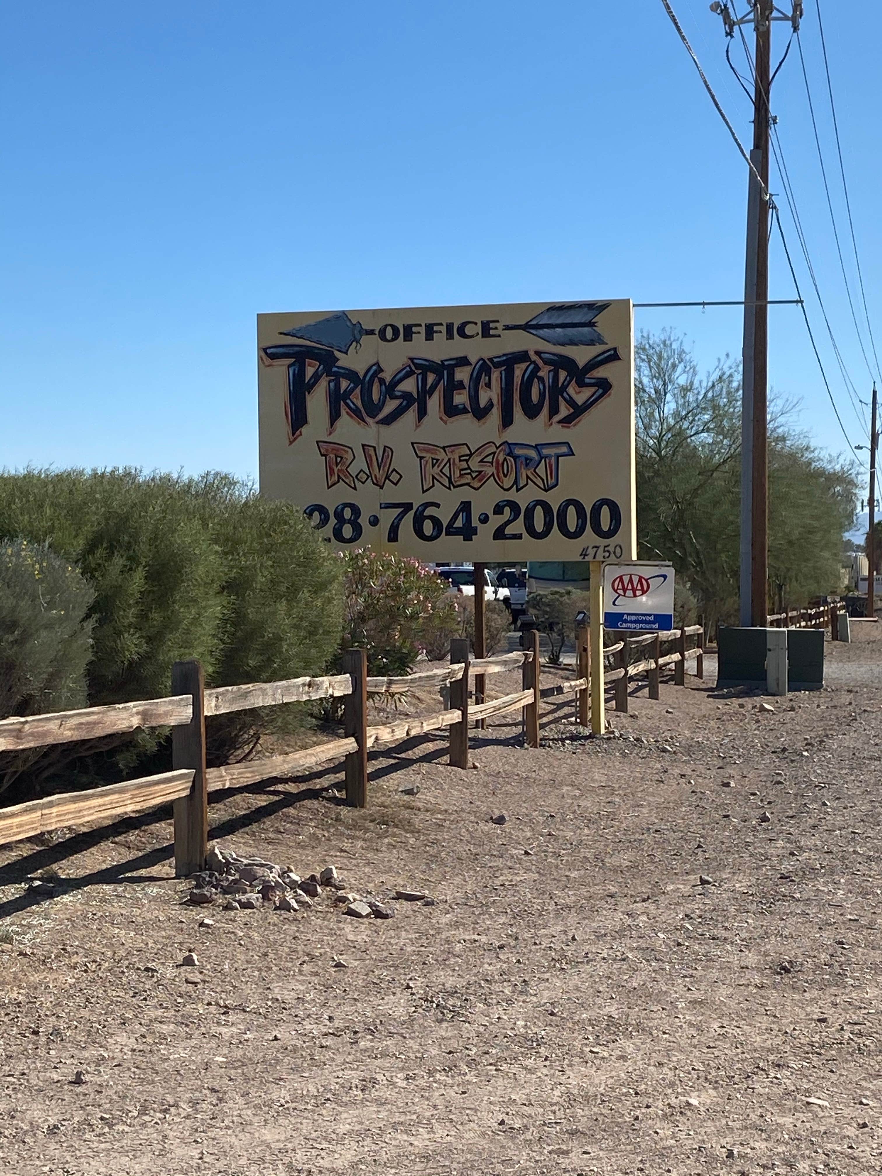 Prospectors Park RV Resort Camping | The Dyrt