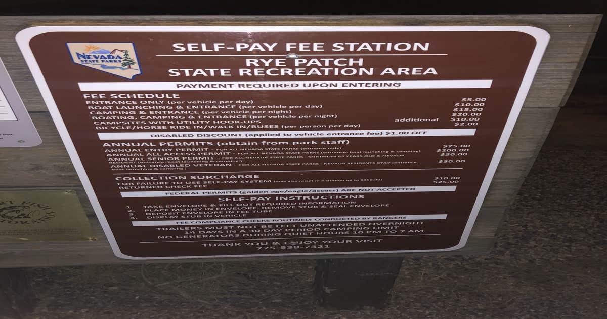 Rye Patch State Recreation Area Camping | Lovelock, Nevada