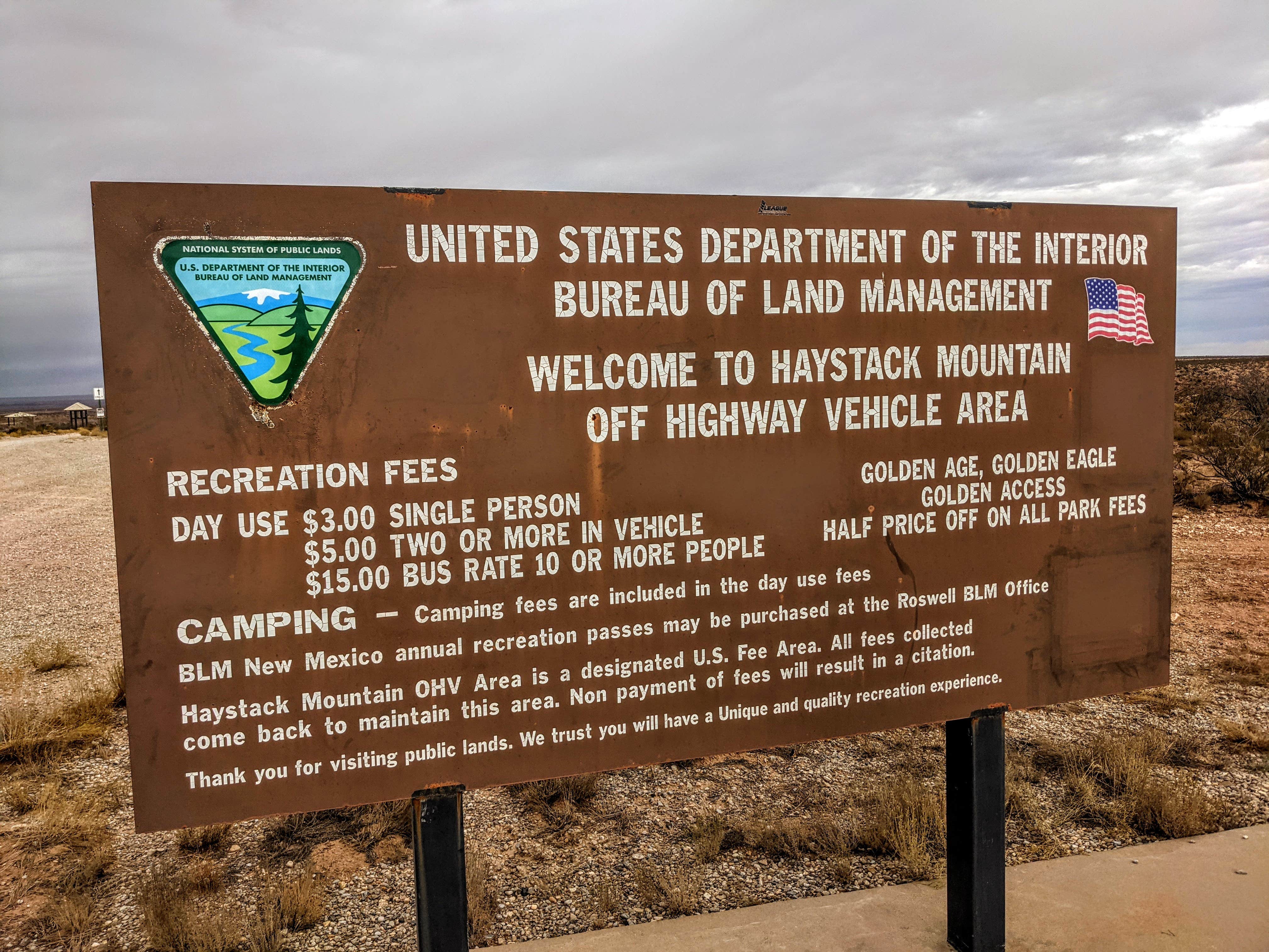 Haystack Mountain OHV Area Camping | Roswell, NM
