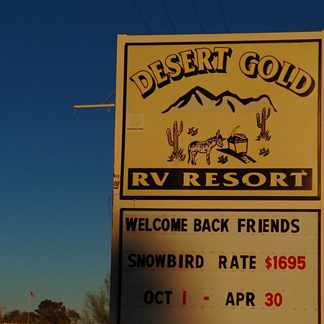 Desert Gold RV Resort | Quartzsite, Arizona