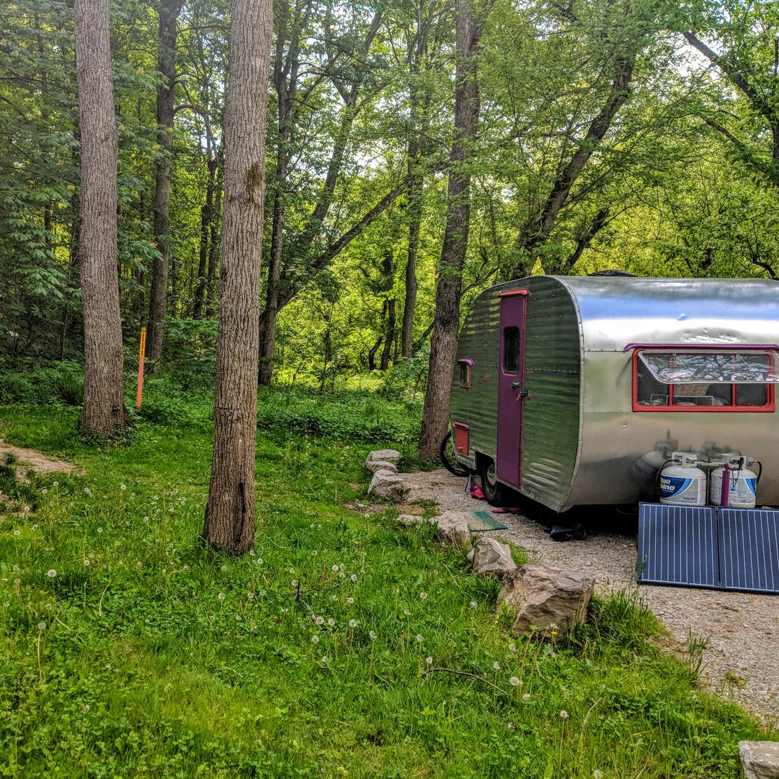Hune Bridge Campground | Wingett Run, Ohio