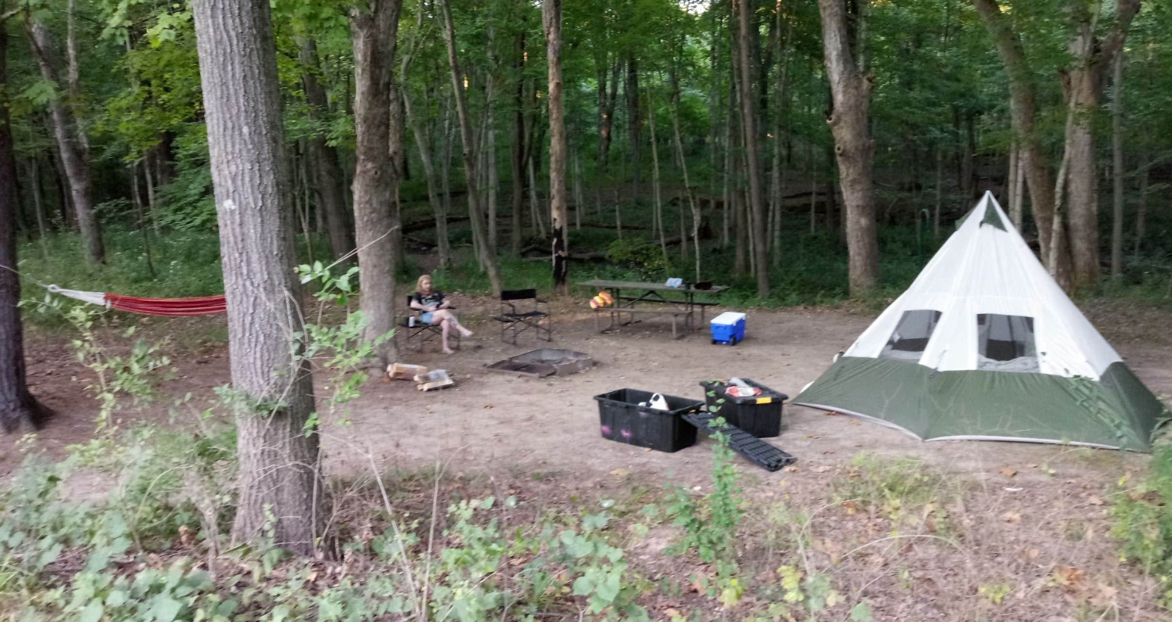 Kickapoo State Recreation Area Camping | Oakwood, Illinois
