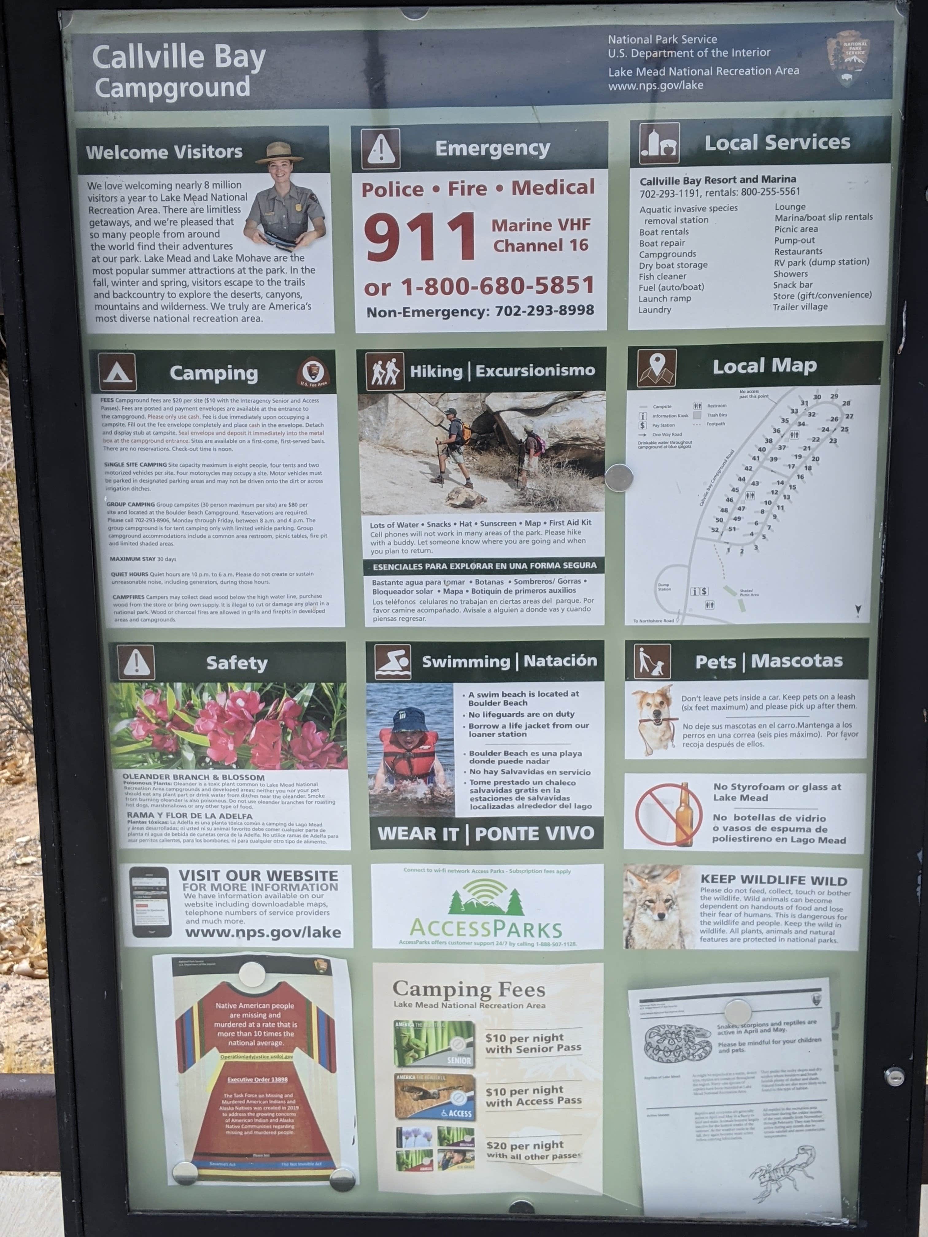 Callville Bay Campground — Lake Mead National Recreation Area | Boulder ...