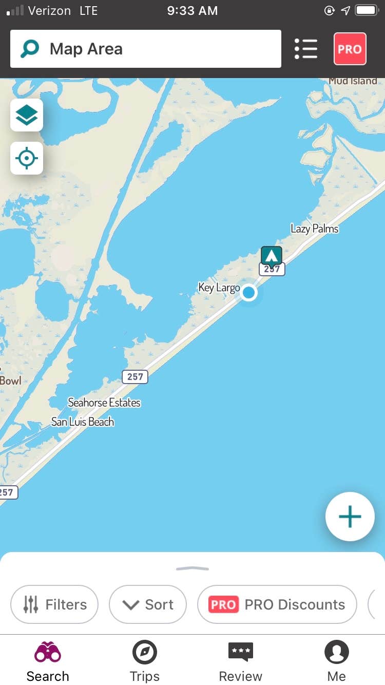 Follett’s Island Beach Camping | Freeport, TX