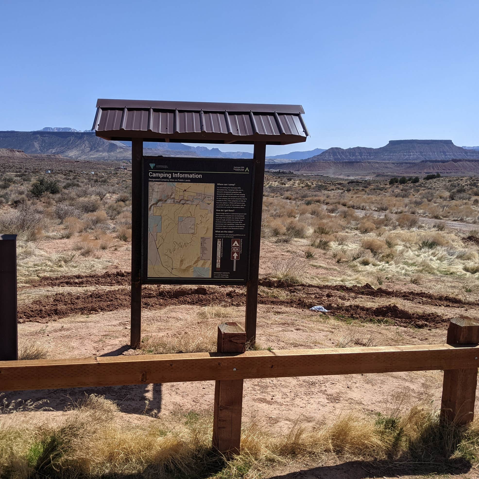 Hurricane Cliffs BLM dispersed #49-53 Camping | The Dyrt