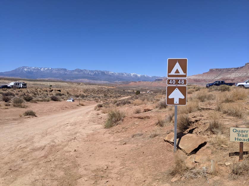 Hurricane Cliffs BLM Dispersed sites 40-48 | The Dyrt