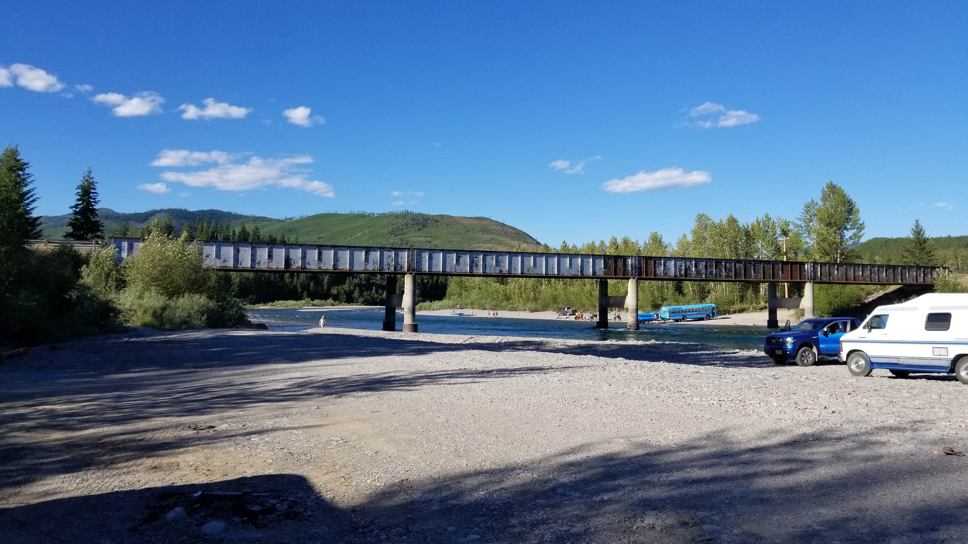 Blankenship Bridge - Dispersed Camping | Coram, Montana