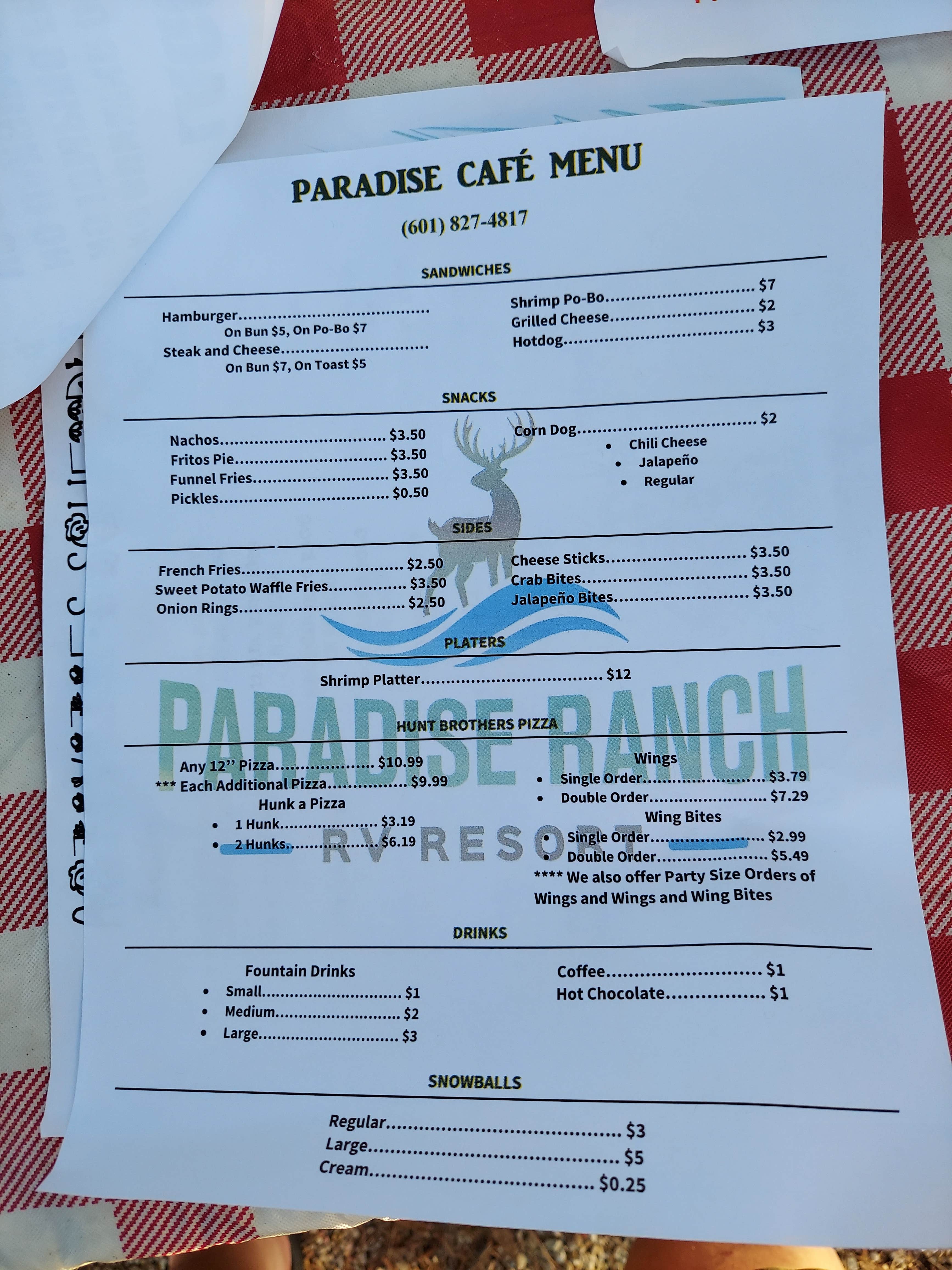 Paradise Ranch RV Resort | McComb, Mississippi
