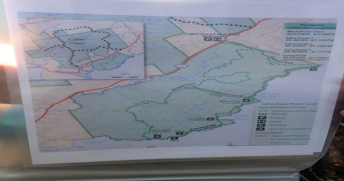 Fair Head — Cutler Coast Ecological Reserve Camping | Whiting, Maine