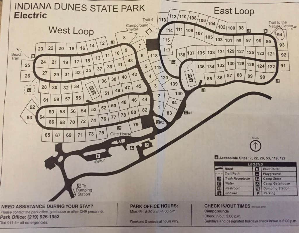 Indiana Dunes State Park Campground | Indiana Dunes National Lakeshore ...