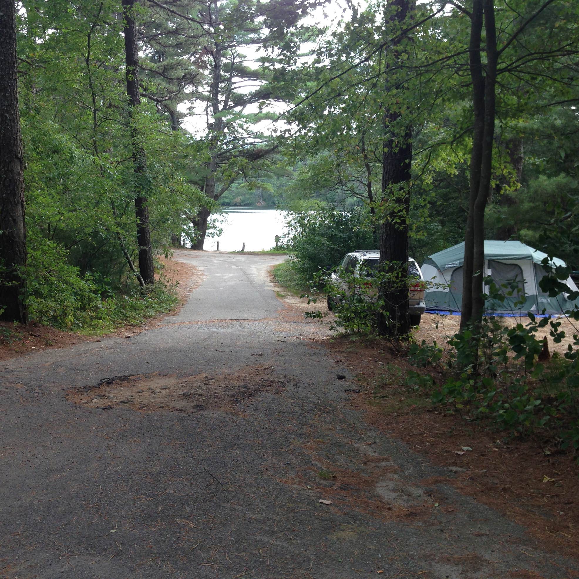 Charge Pond Campground — Myles Standish State Forest | South Carver ...