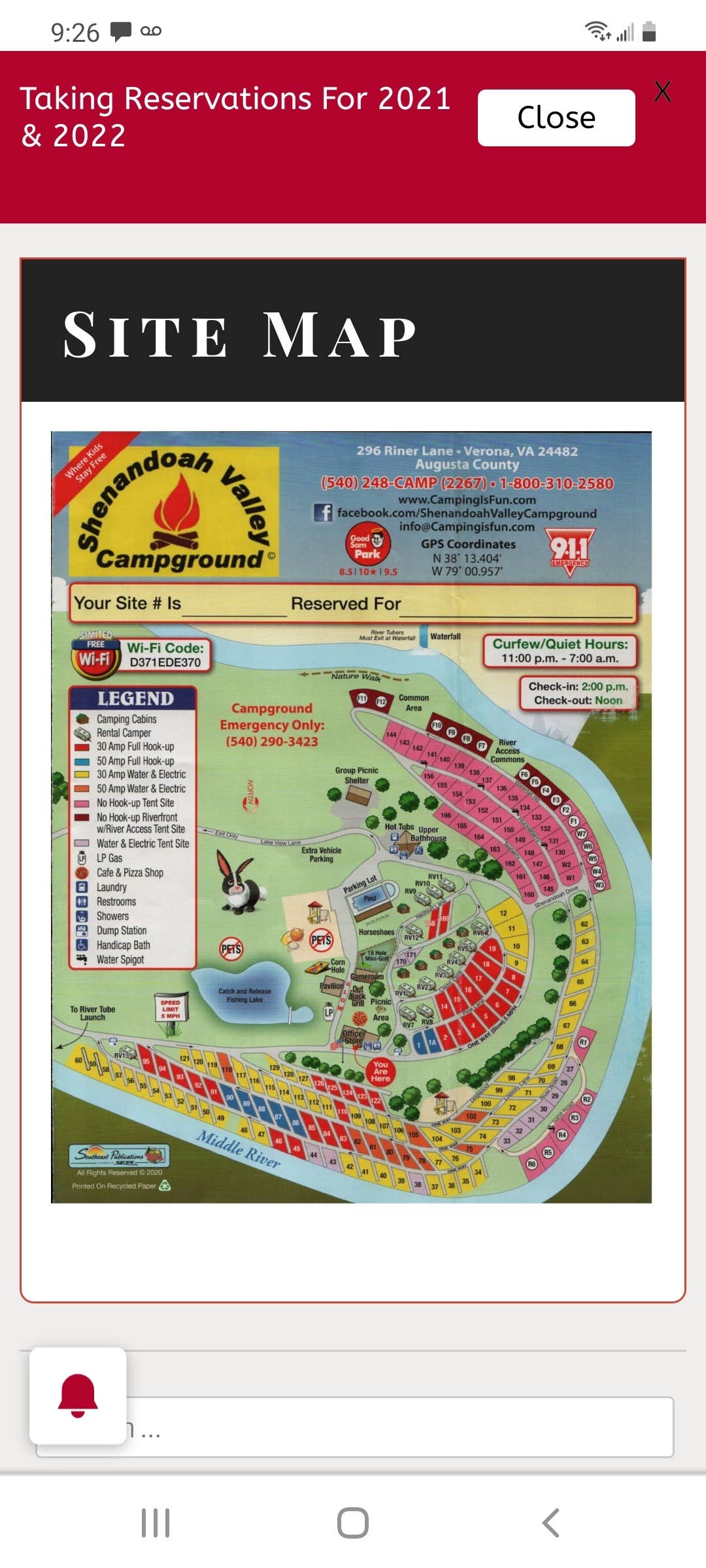 Shenandoah Valley Campground | The Dyrt