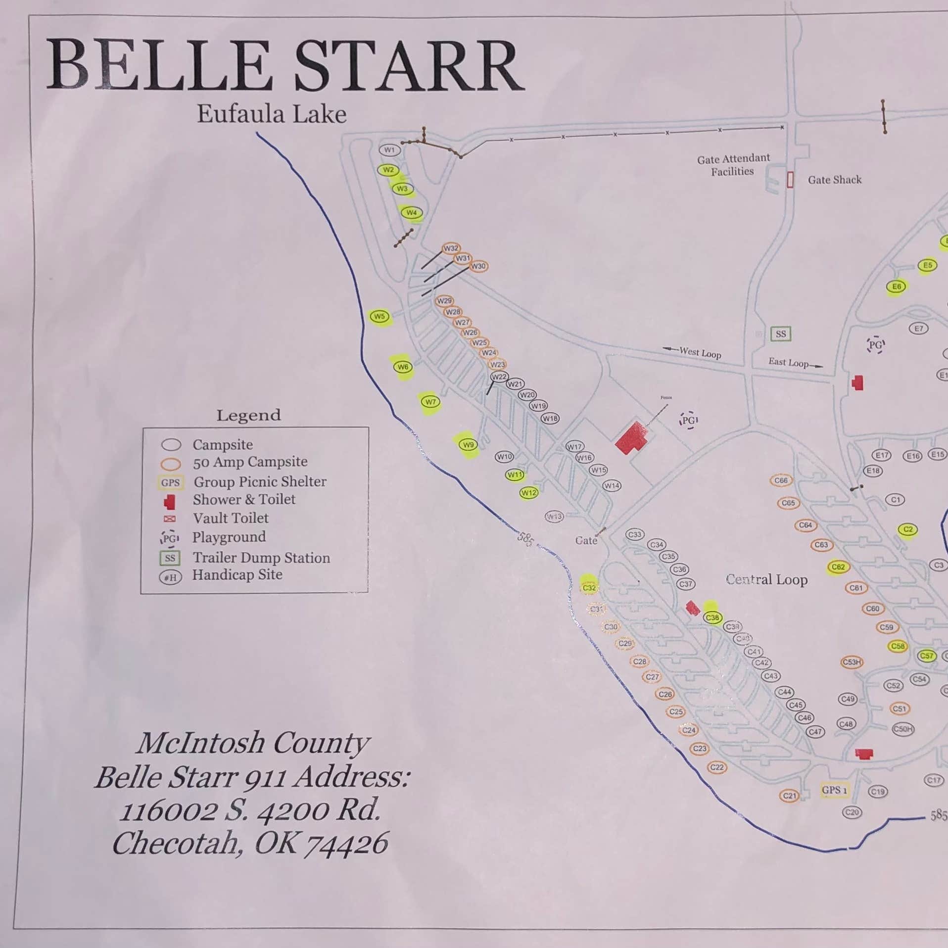 Belle Starr Park Campground Camping | The Dyrt