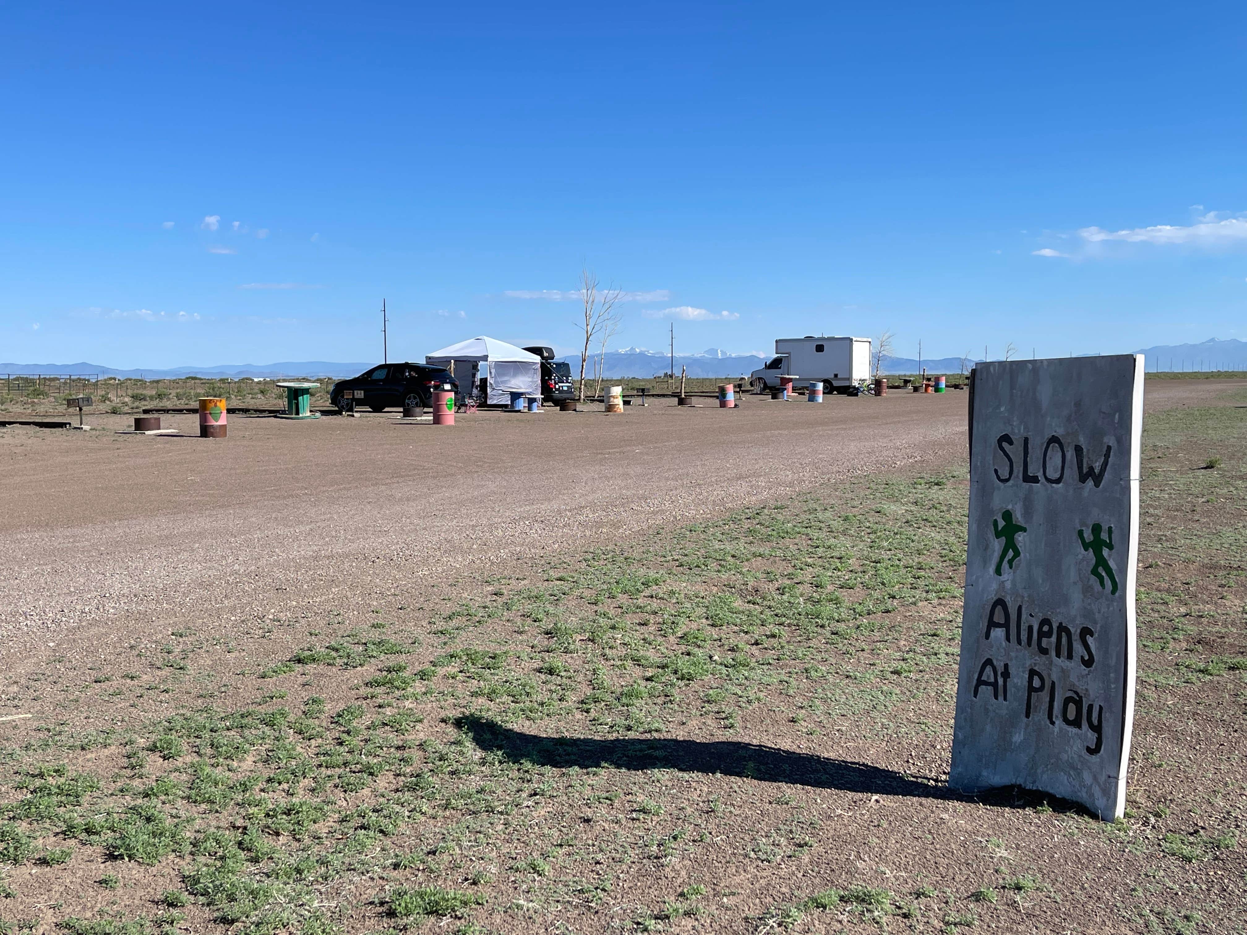 UFO Watchtower Camping | Hooper, CO