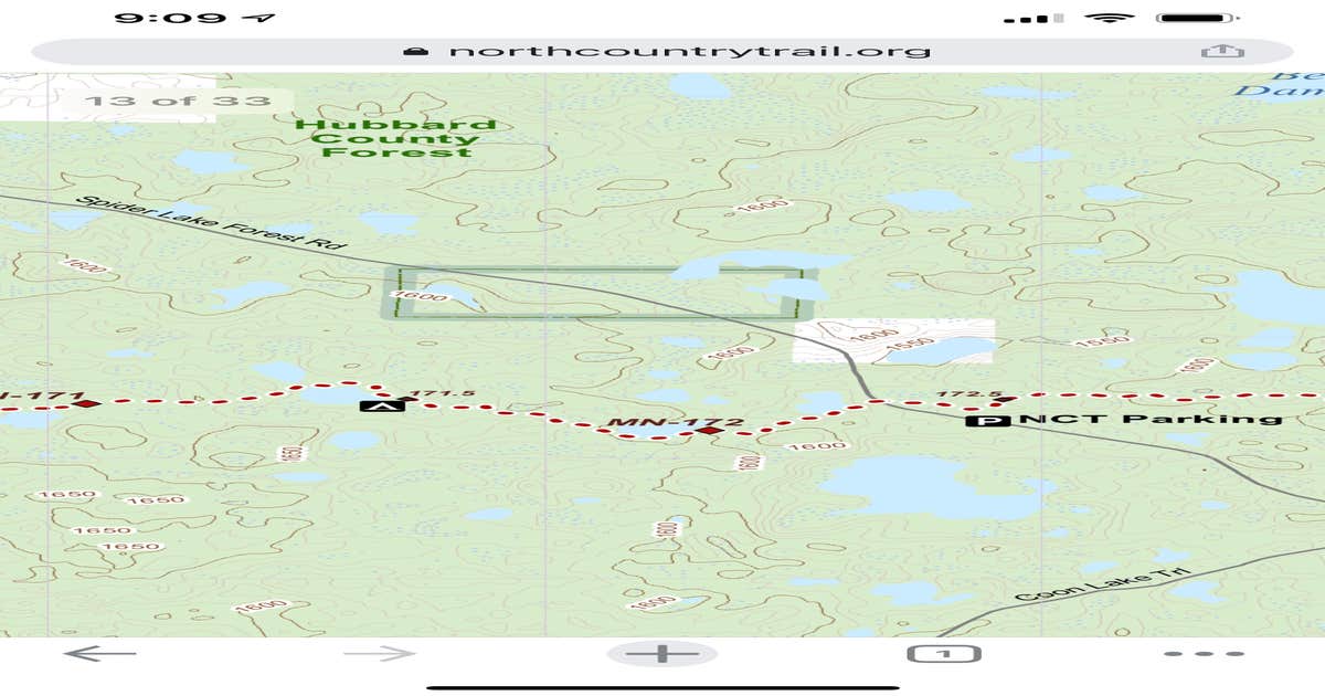 Spider Lake Trail - Dispersed Camping | Hackensack, Minnesota