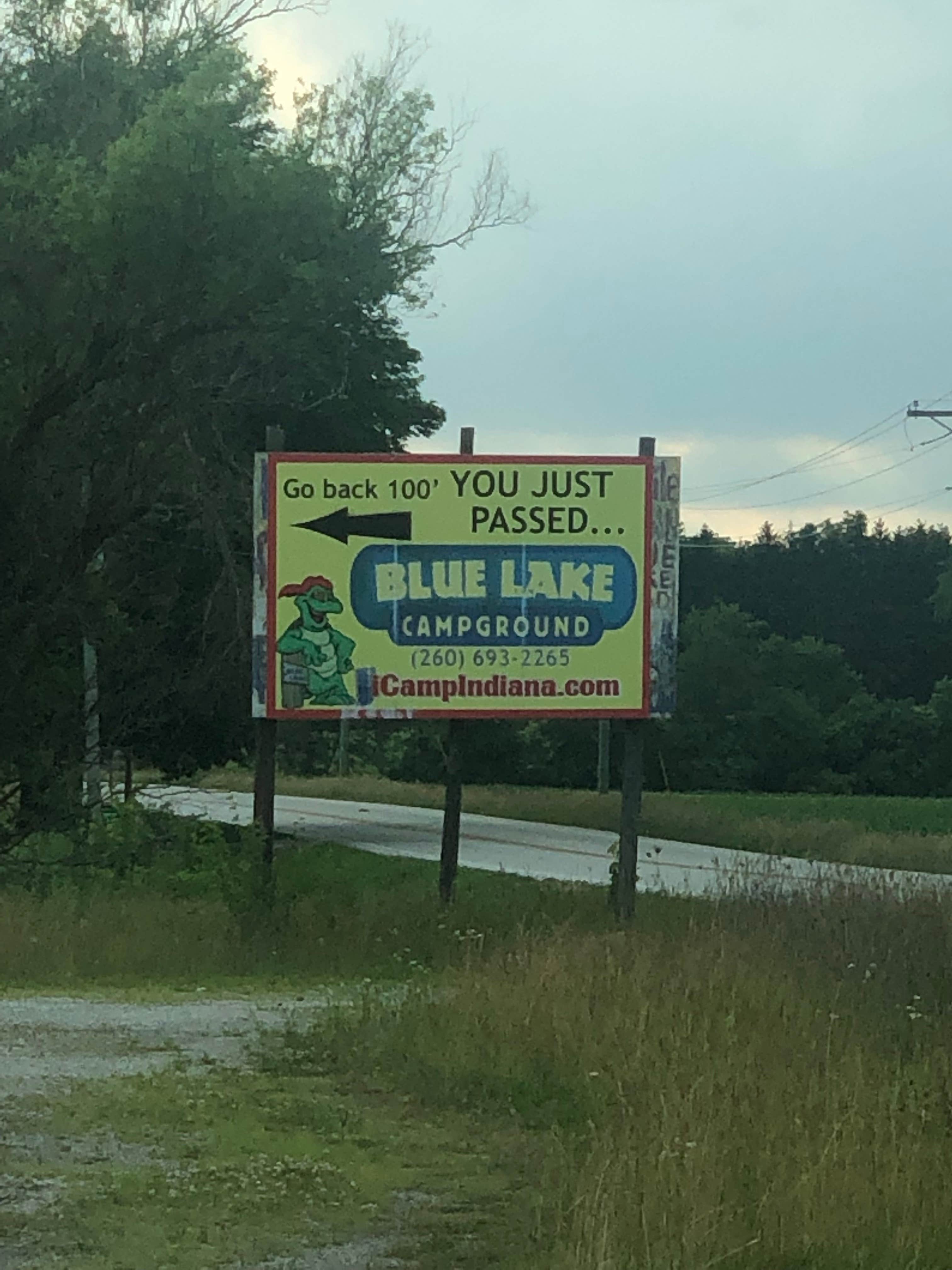 Blue Lake Campground | Churubusco, IN