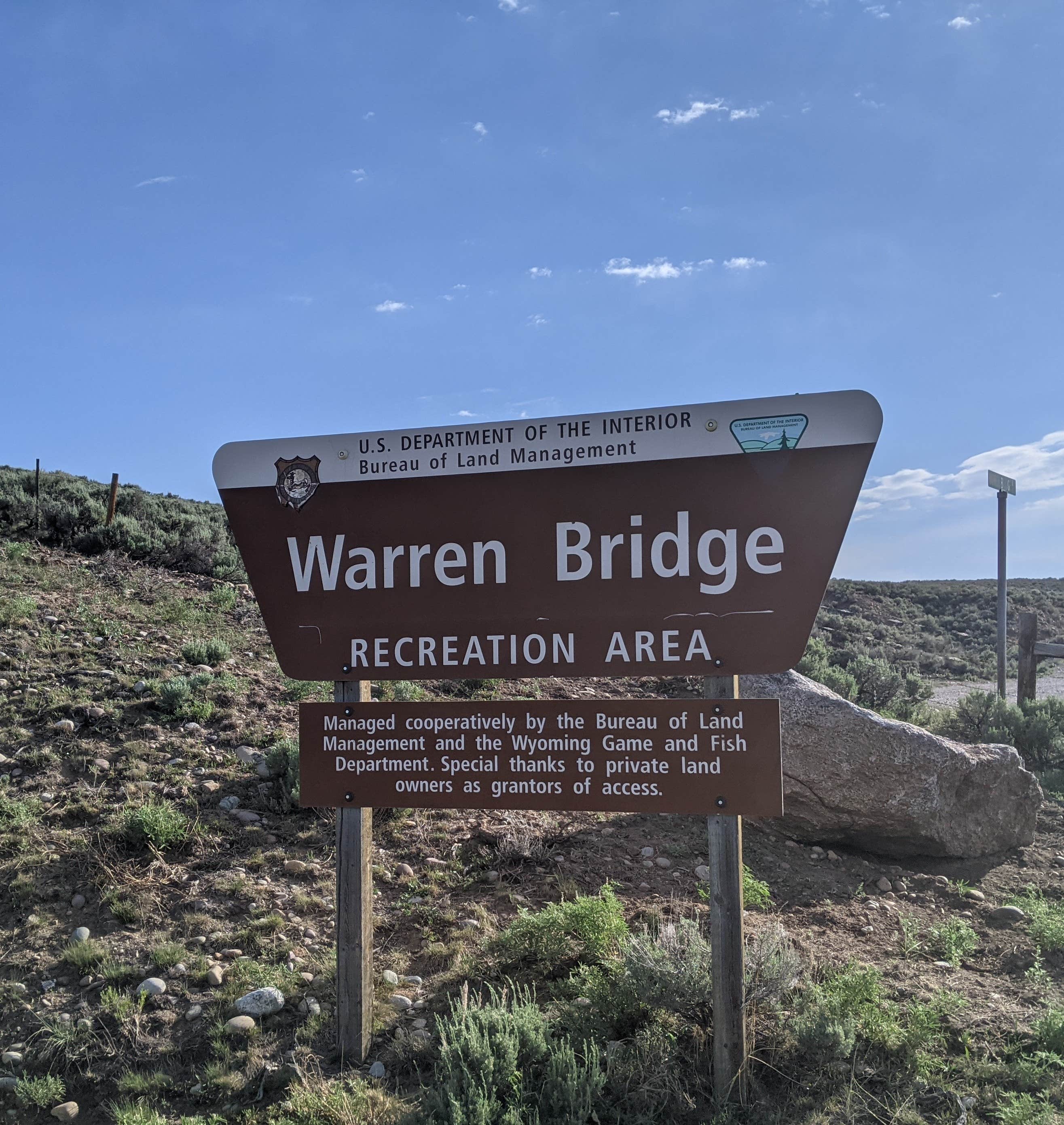 Warren Bridge Recreation Area Designated Dispersed Camping | Daniel, WY