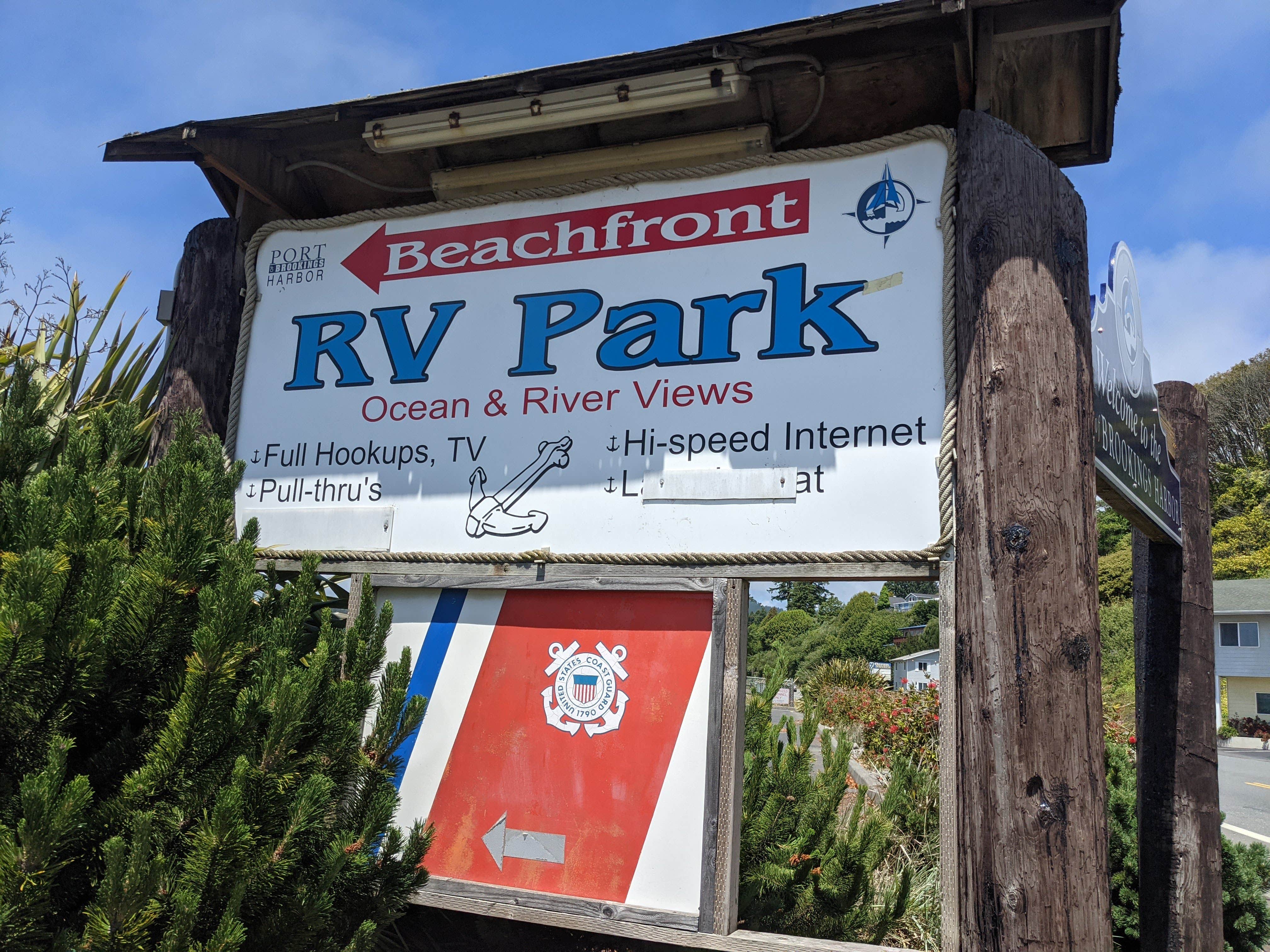 Beachfront RV Park | Brookings, Oregon