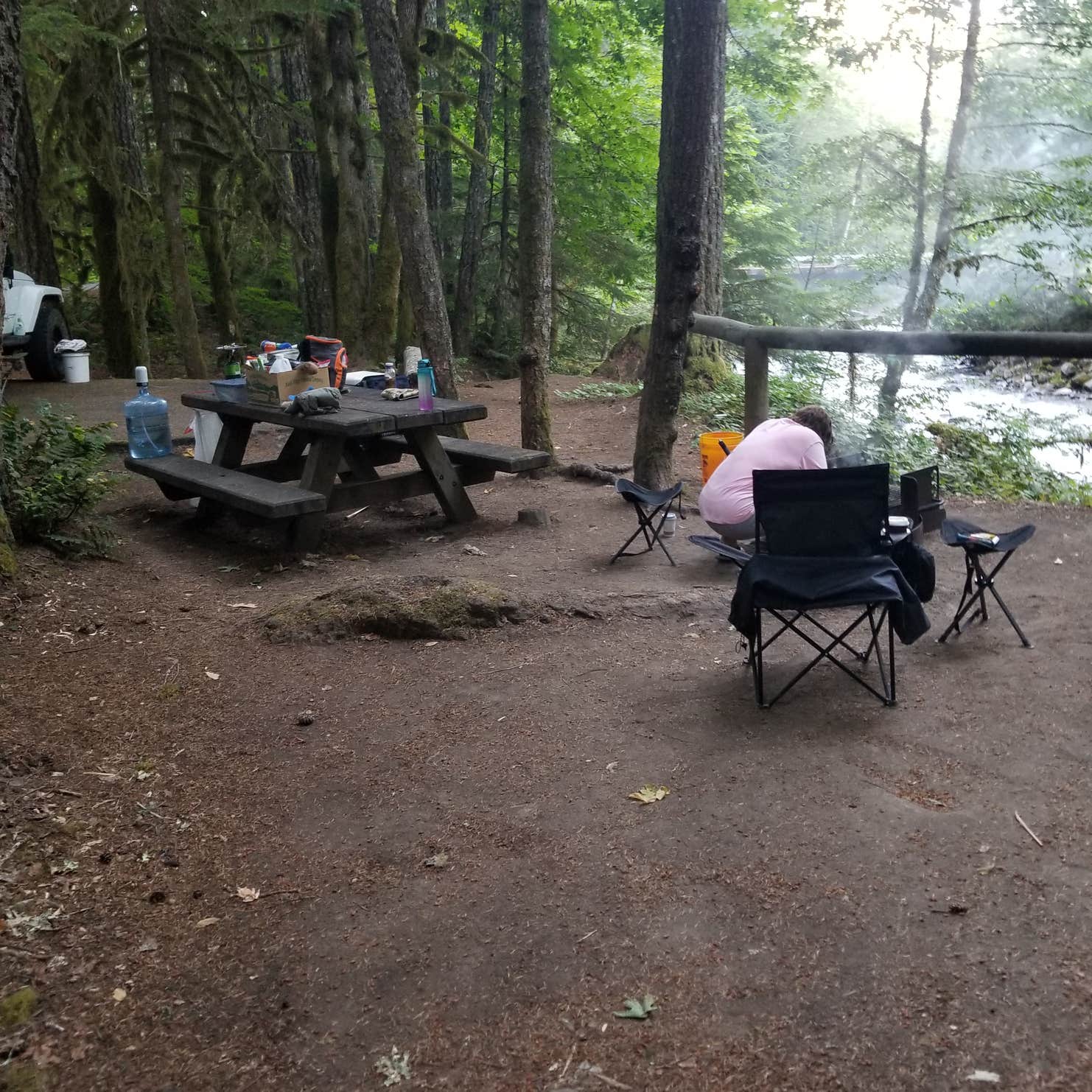 Gifford Pinchot National Forest North Fork Forest Camp Campground ...