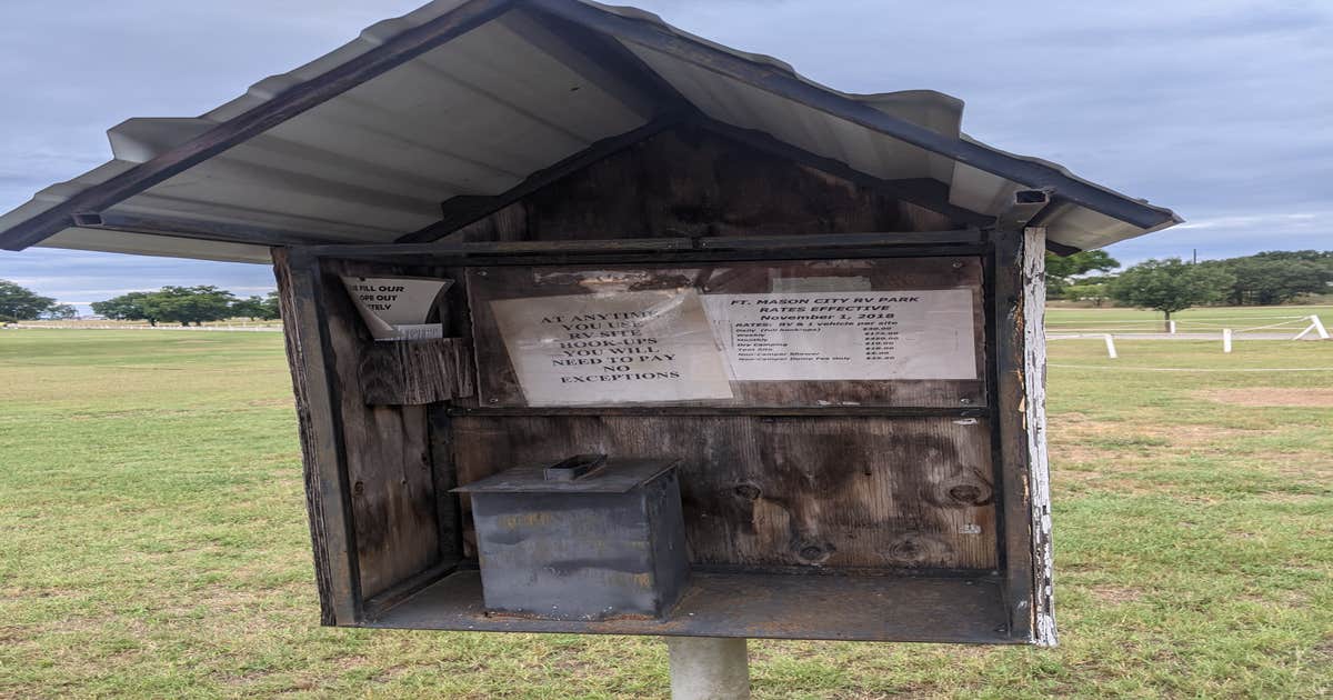 Fort Mason City Park Camping | Castell, Texas