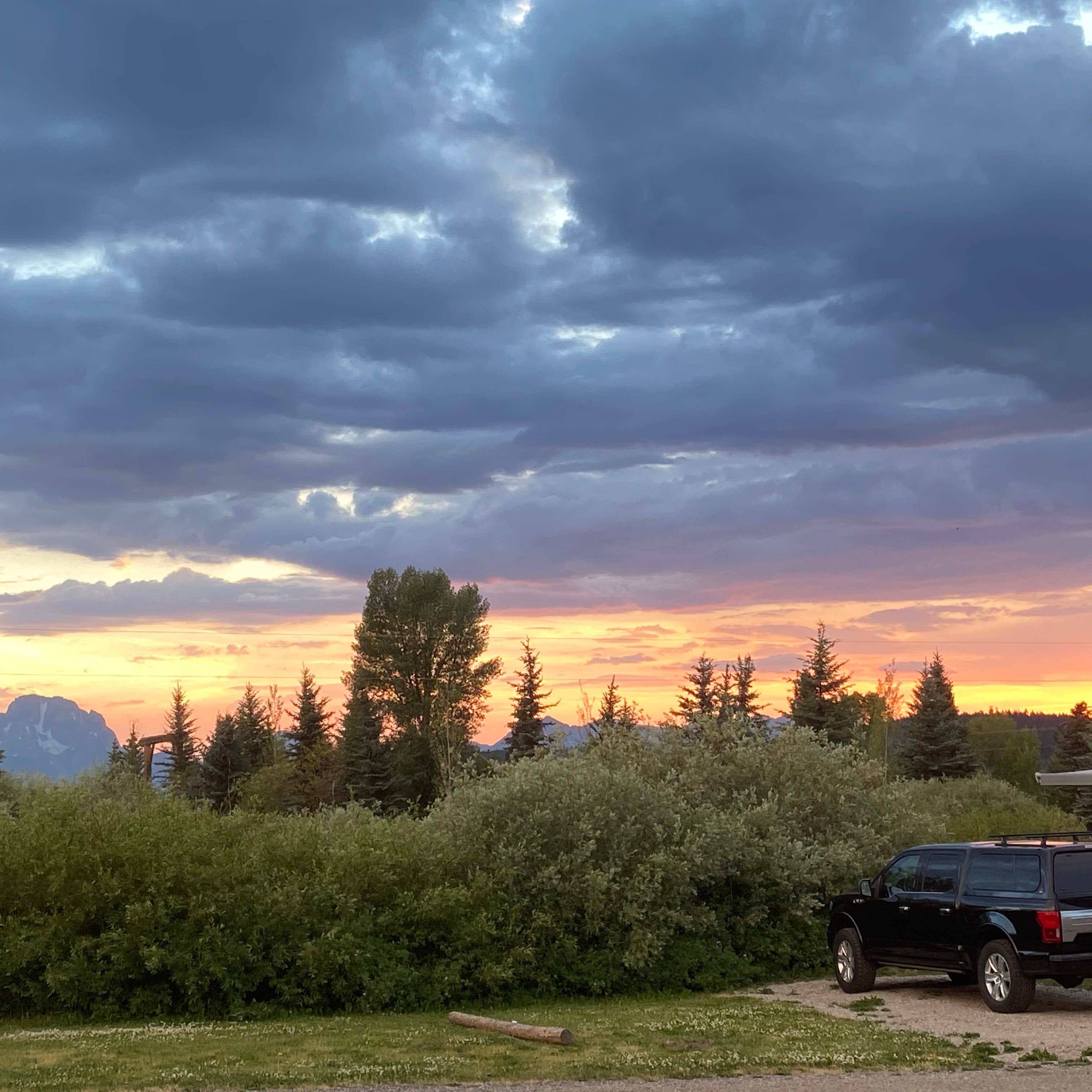 Fireside Buffalo Valley Camping | Moran, Wyoming
