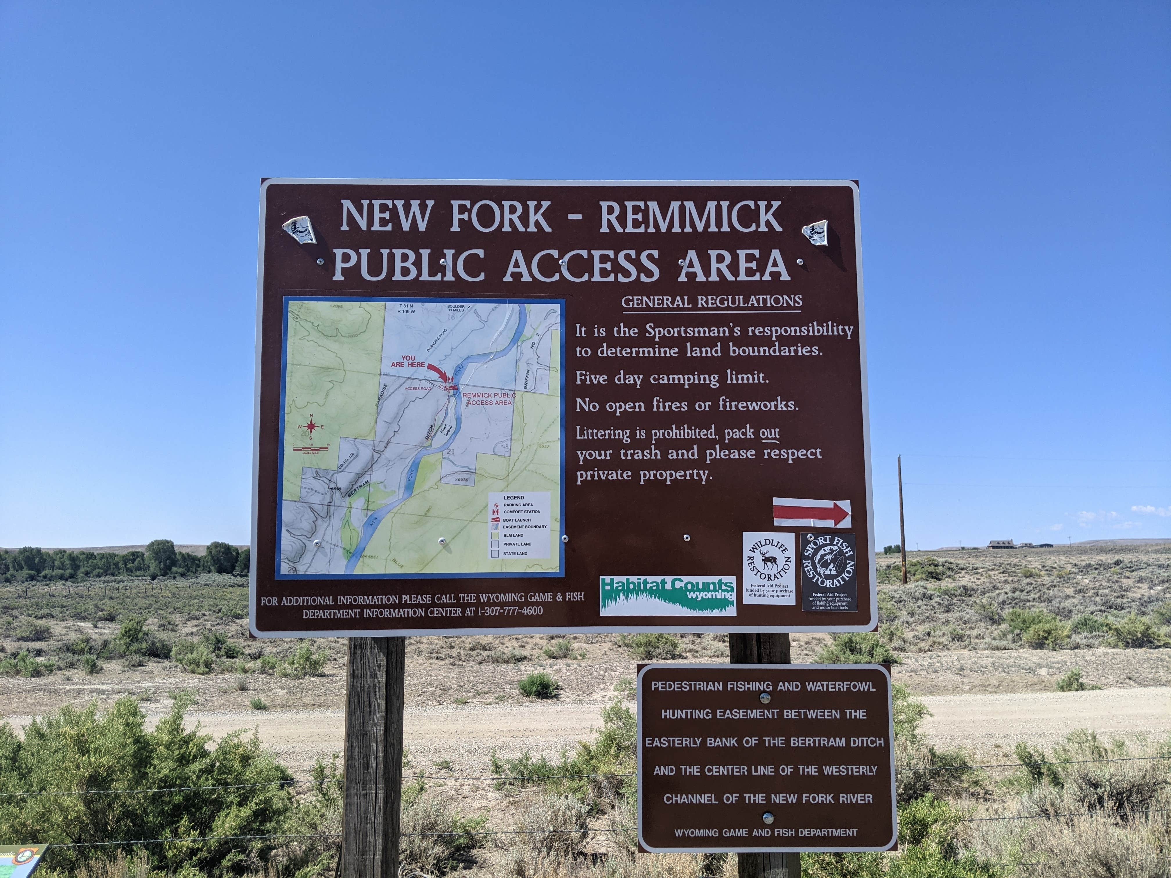 New Fork River-Remmick Public Access Area Camping | The Dyrt