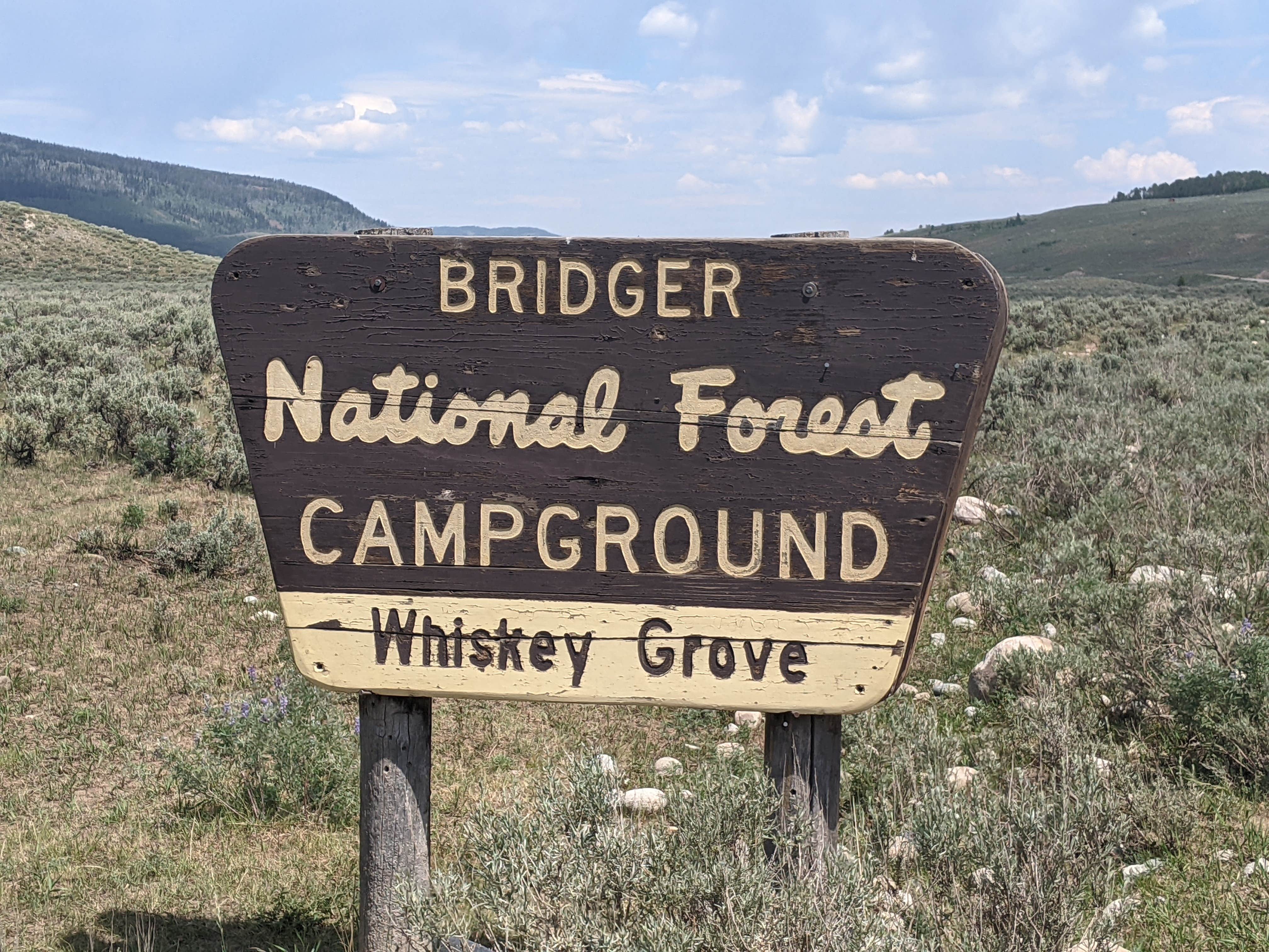 Whiskey Grove Camping | Cora, WY