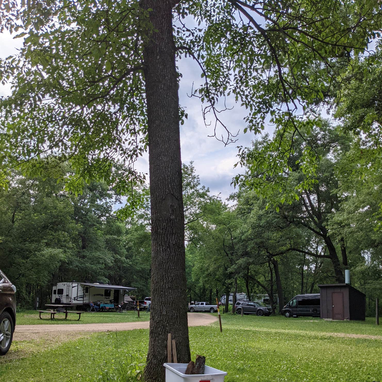 Lake Louise State Park Campground | Le Roy, Minnesota