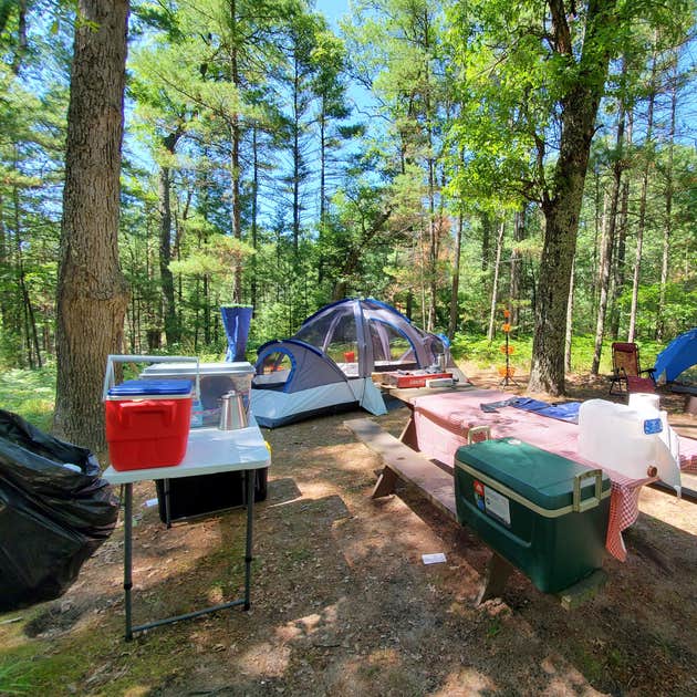 Spring Lake State Forest Campground | Lake, Michigan