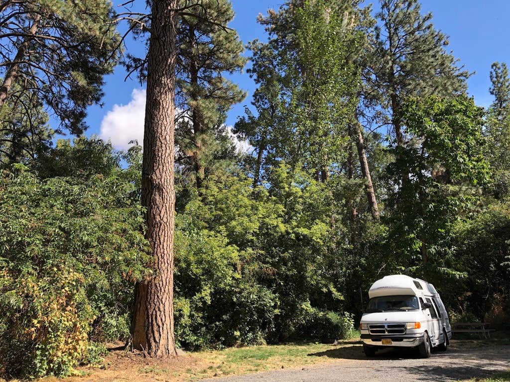 Lewis & Clark Trail State Park Campground | Dayton, WA