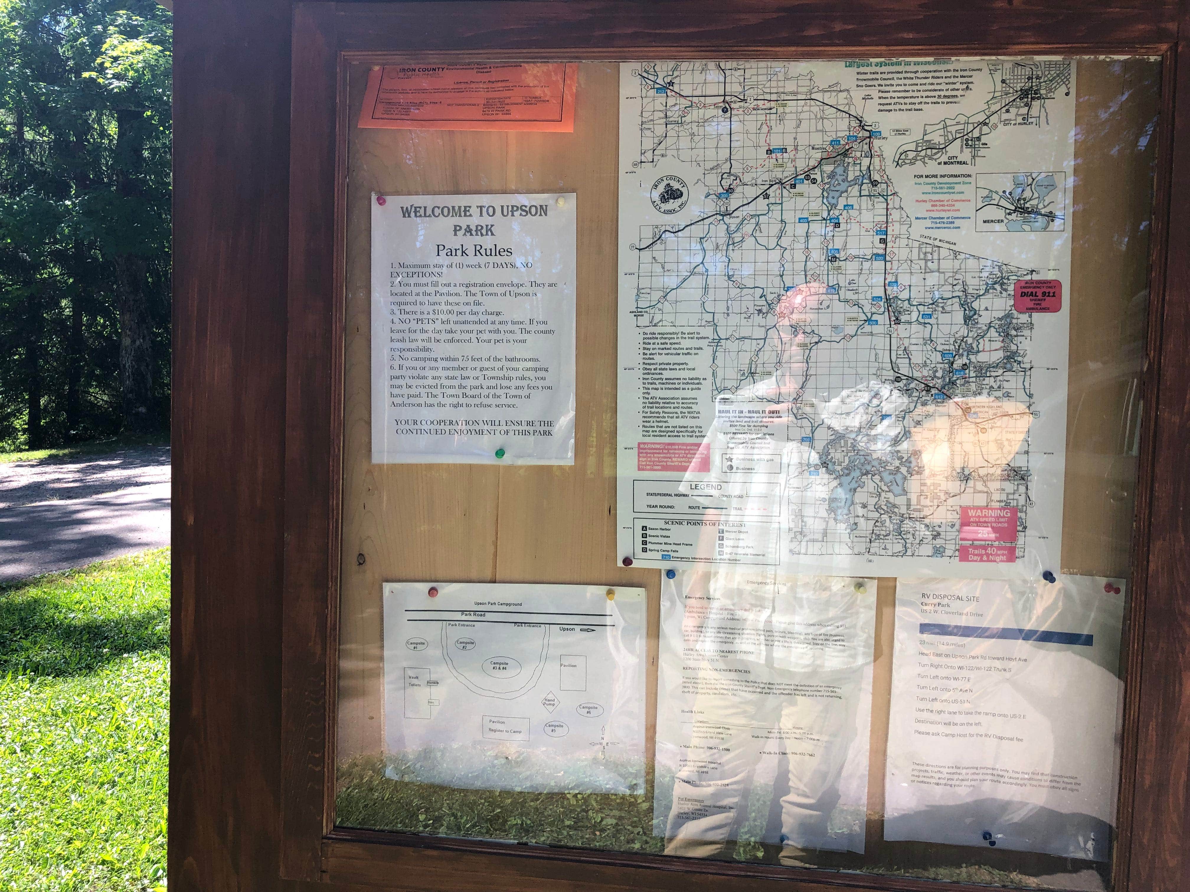 Upson Community Park Camping | Upson, WI