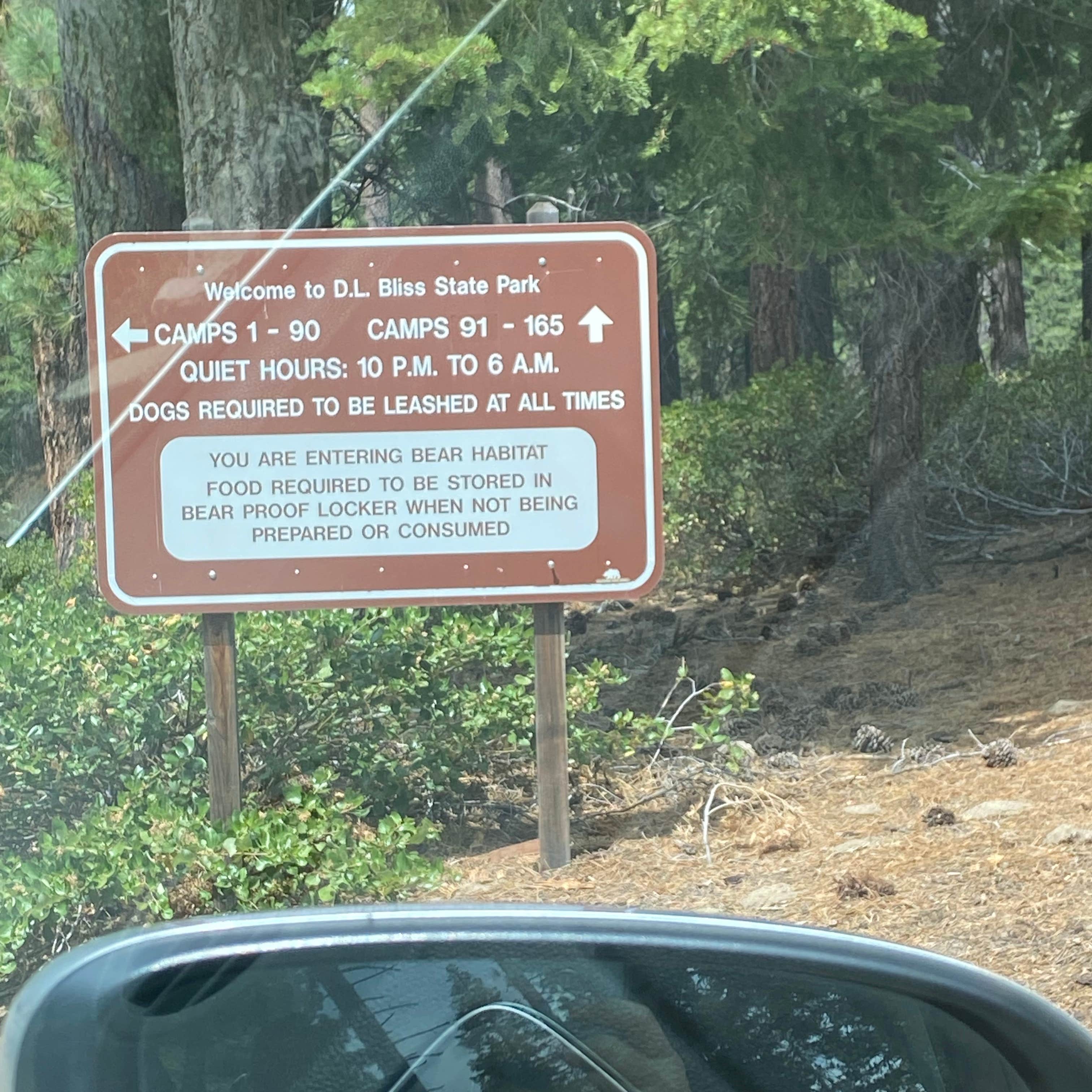 D.L. Bliss State Park Campground | Tahoma, California