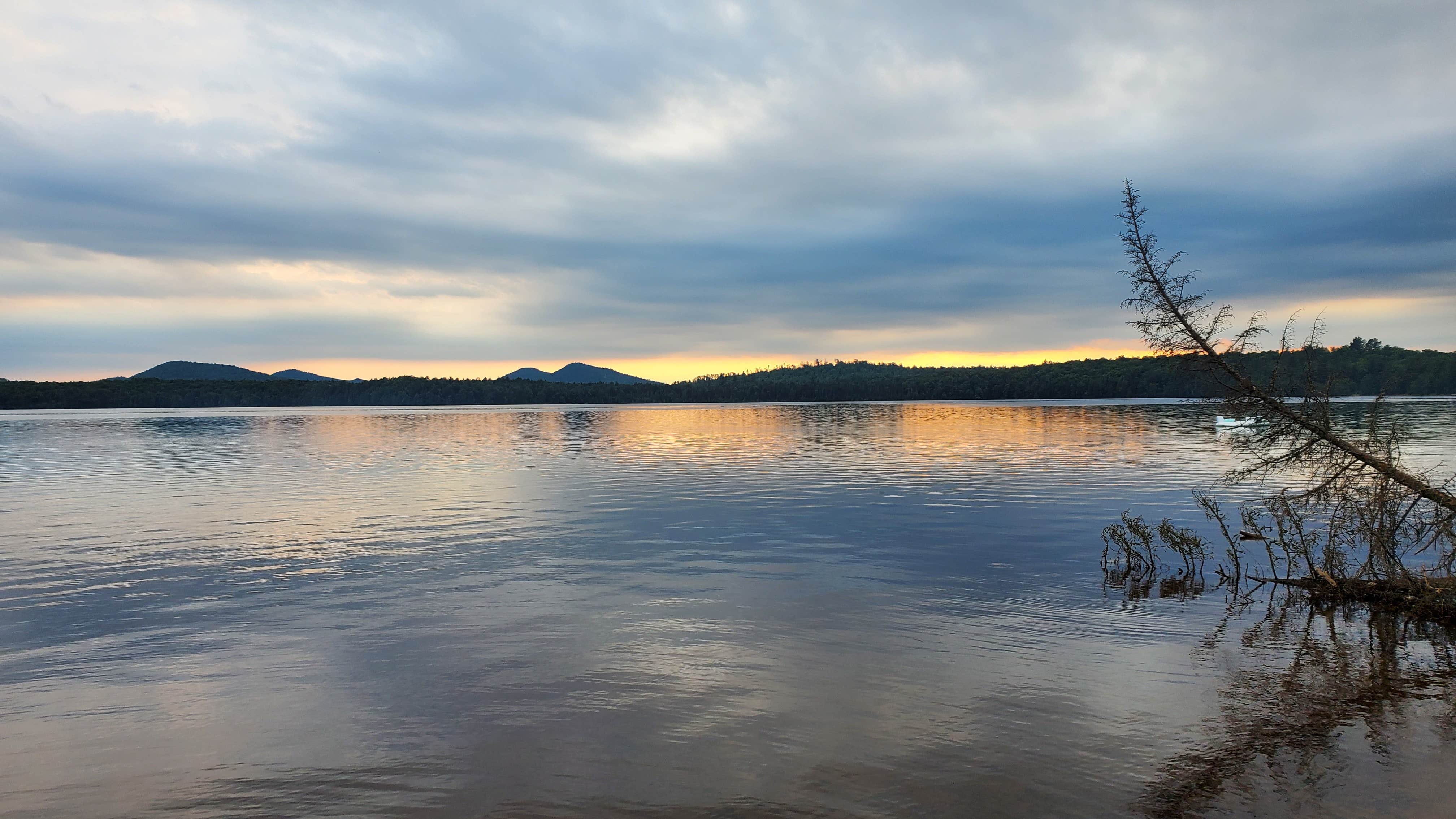 Meacham Lake Camping | Rainbow Lake, New York