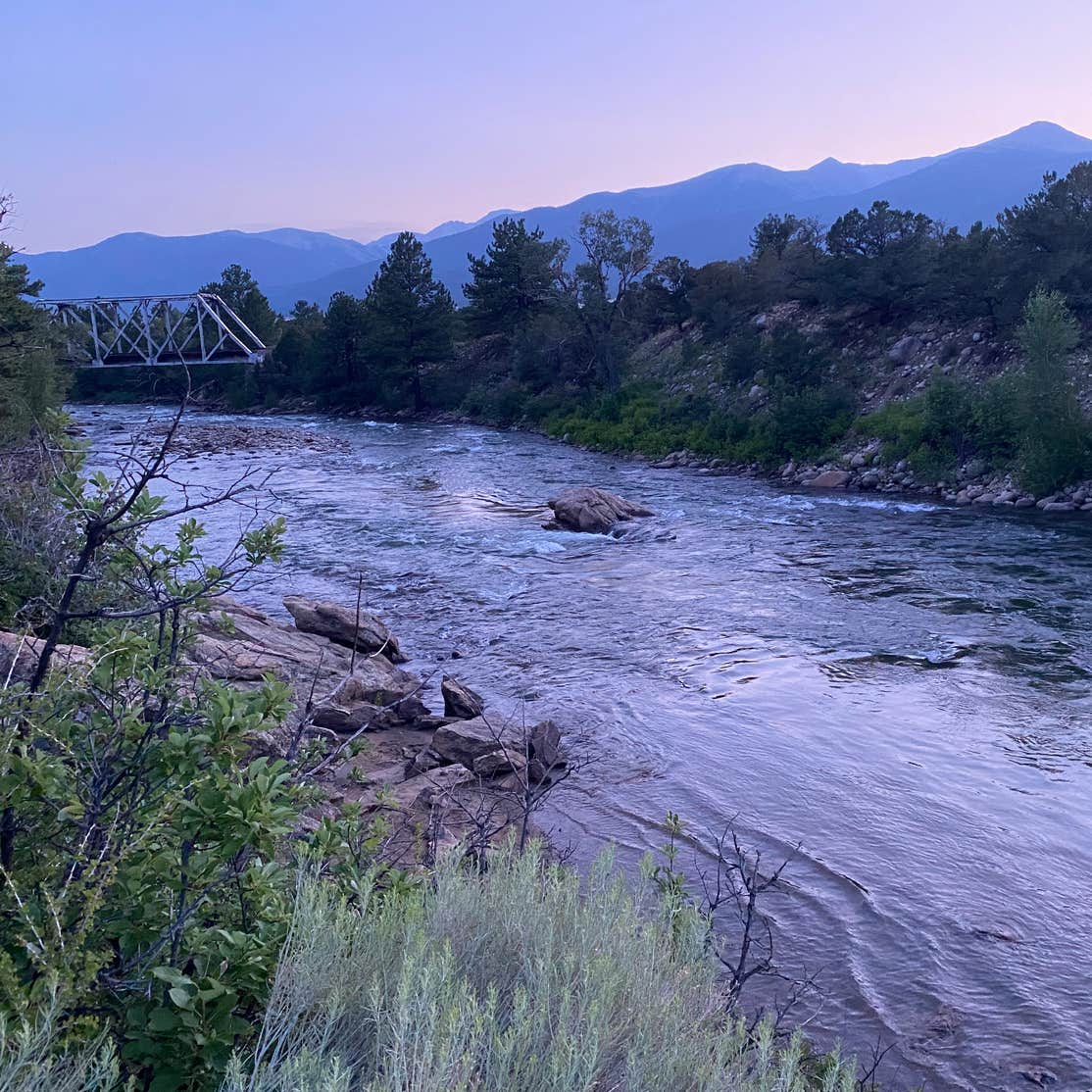 Railroad Bridge Campground — Arkansas Headwaters Recreation Area ...