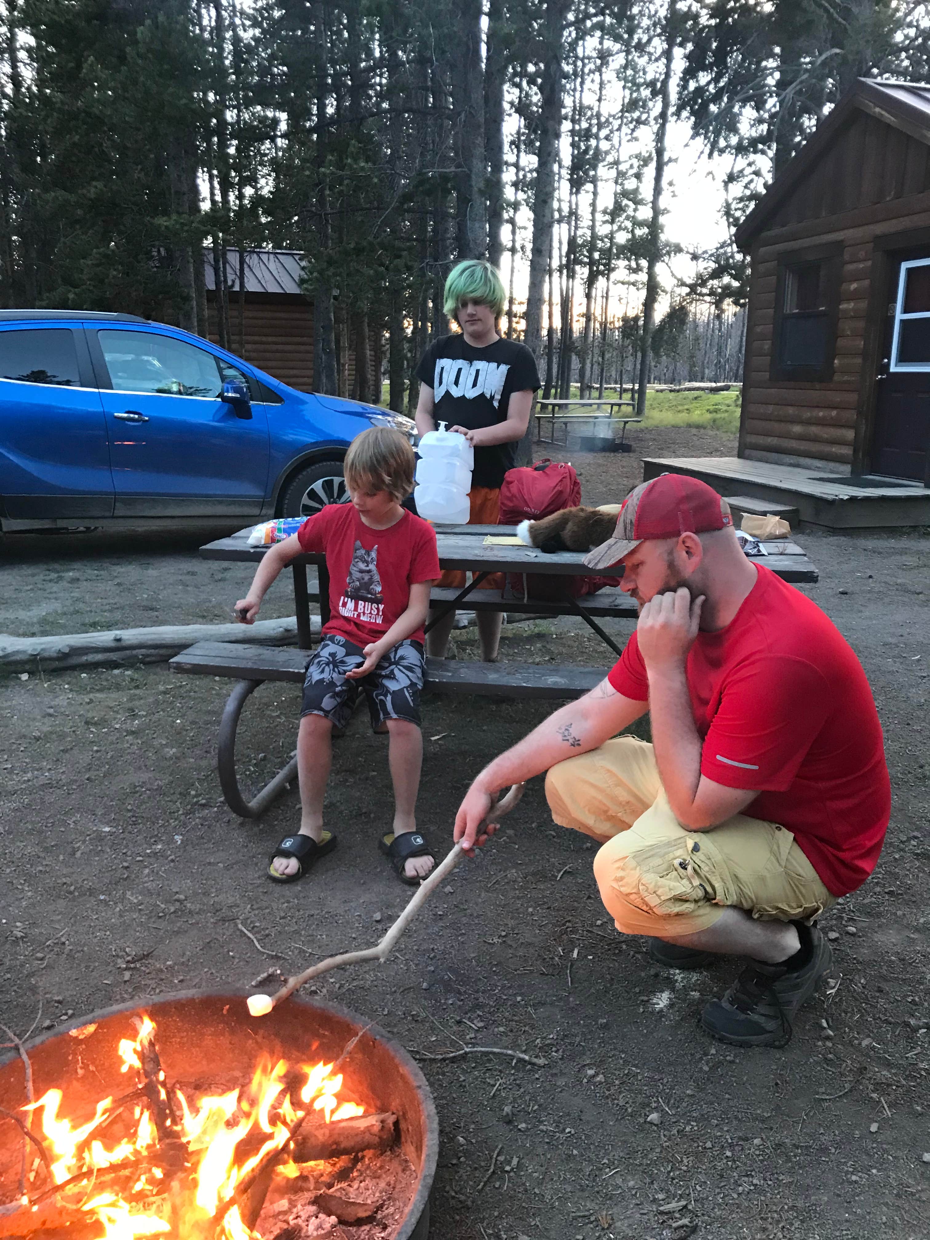 Headwaters Campground at Flagg Ranch — John D. Rockefeller, Jr ...
