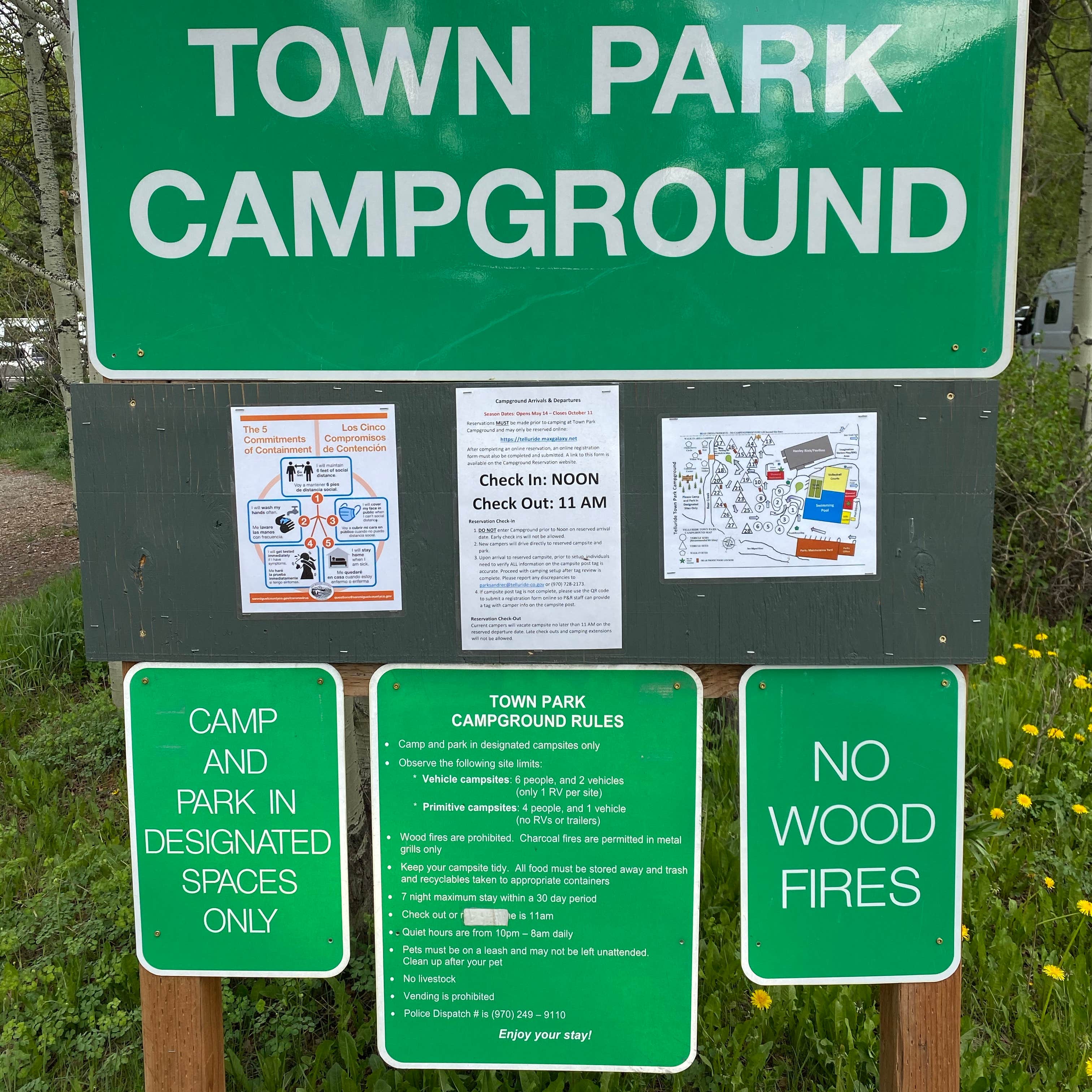 Telluride Town Park Campground | Telluride, Colorado
