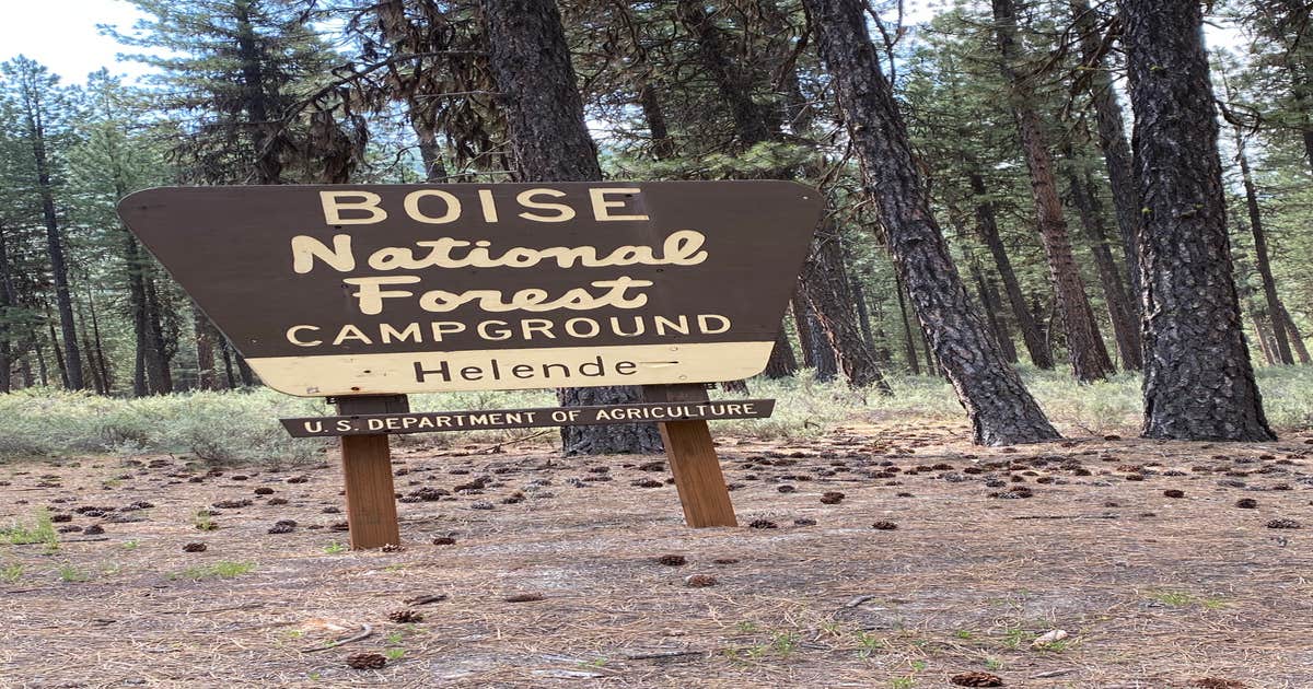 Boise National Forest Helende Campground | Lowman, ID