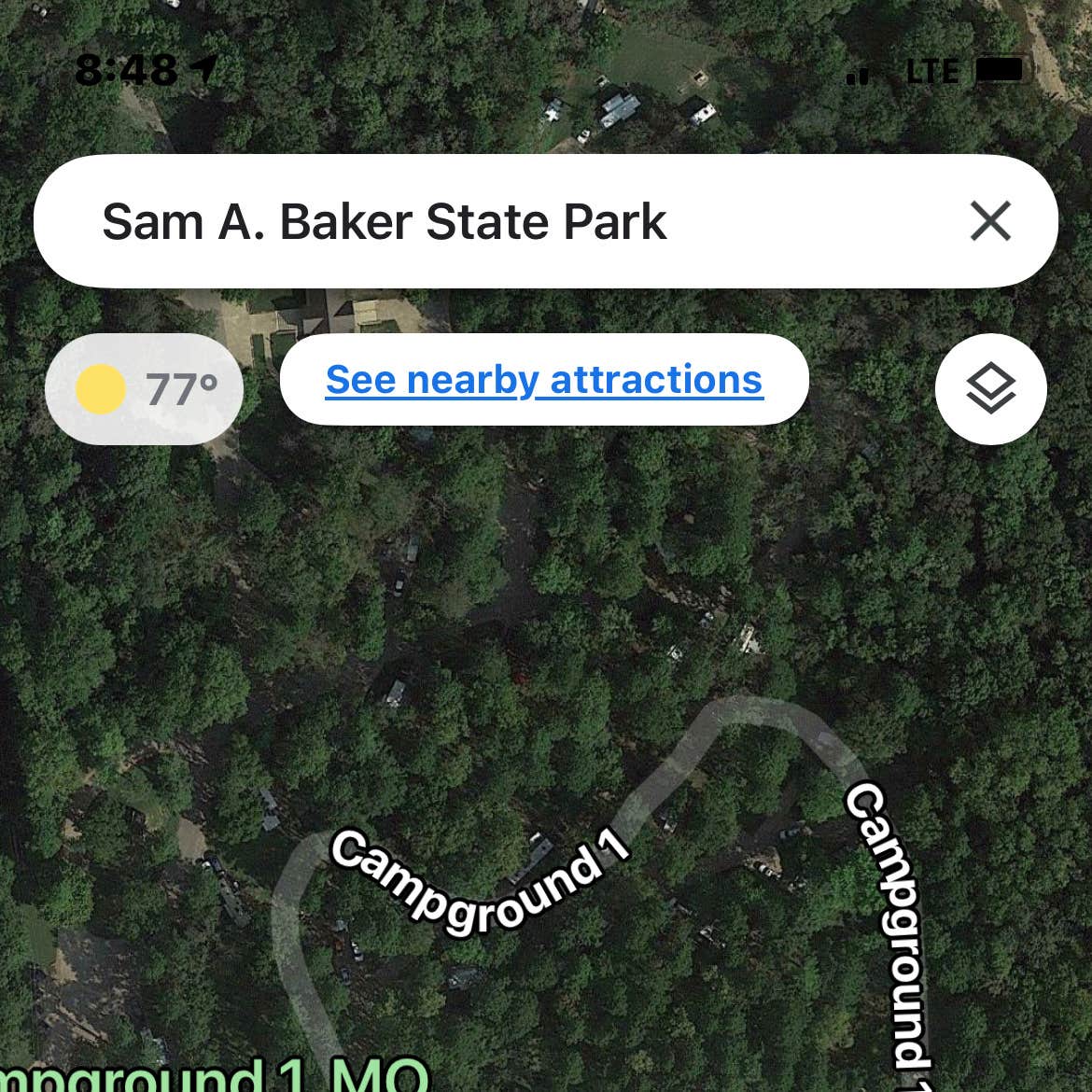 Sam A. Baker State Park Campground | Patterson, Missouri