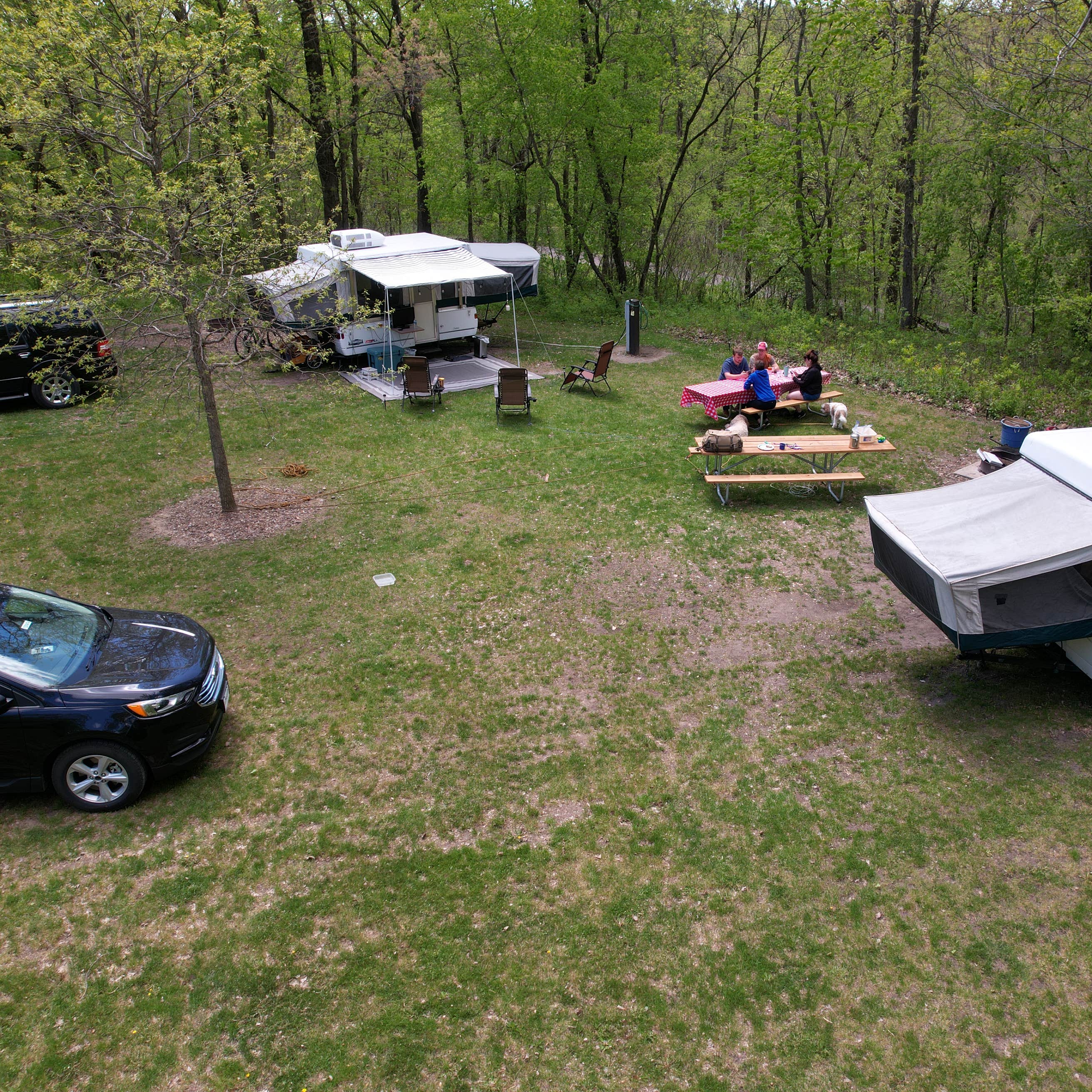 Pinicon Ridge Park Camping | Central City, Iowa
